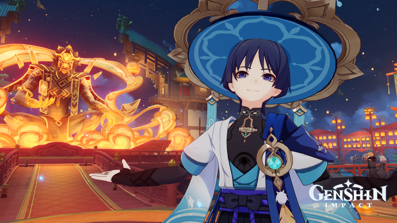 Wanderer in Lantern Rite Genshin Impact | HoYoLAB