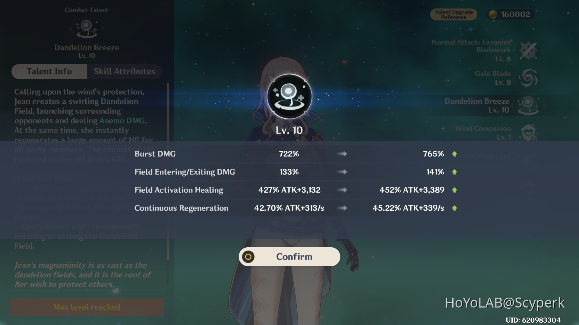 jean update :D burst crowned! Genshin Impact | HoYoLAB