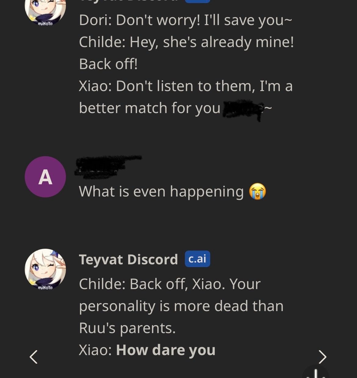 This has gotta be the best bot on C.ai Genshin Impact | HoYoLAB