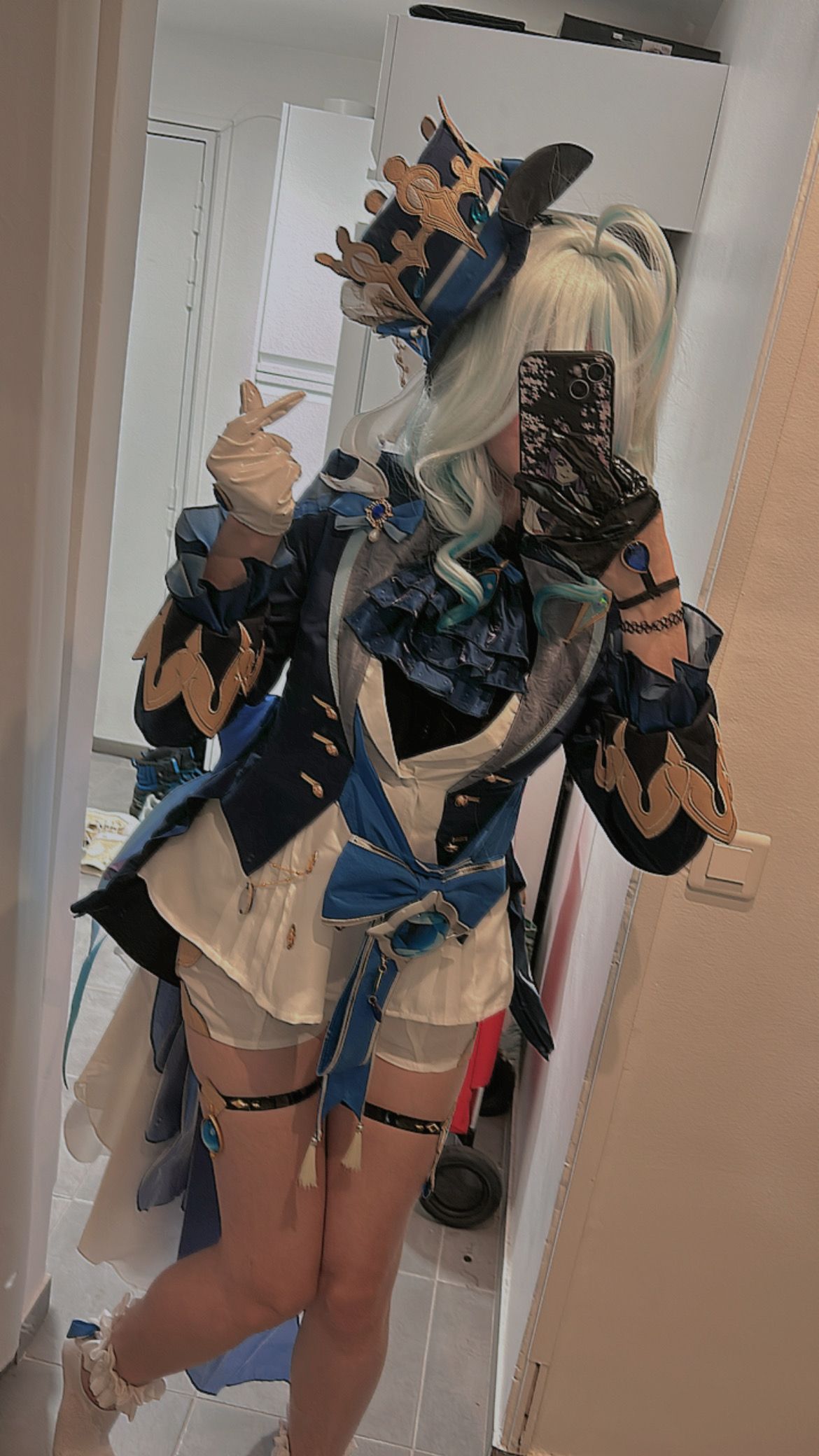 💙🇫🇷 Furina Cosplay test !!! 🇫🇷💙 Genshin Impact | HoYoLAB