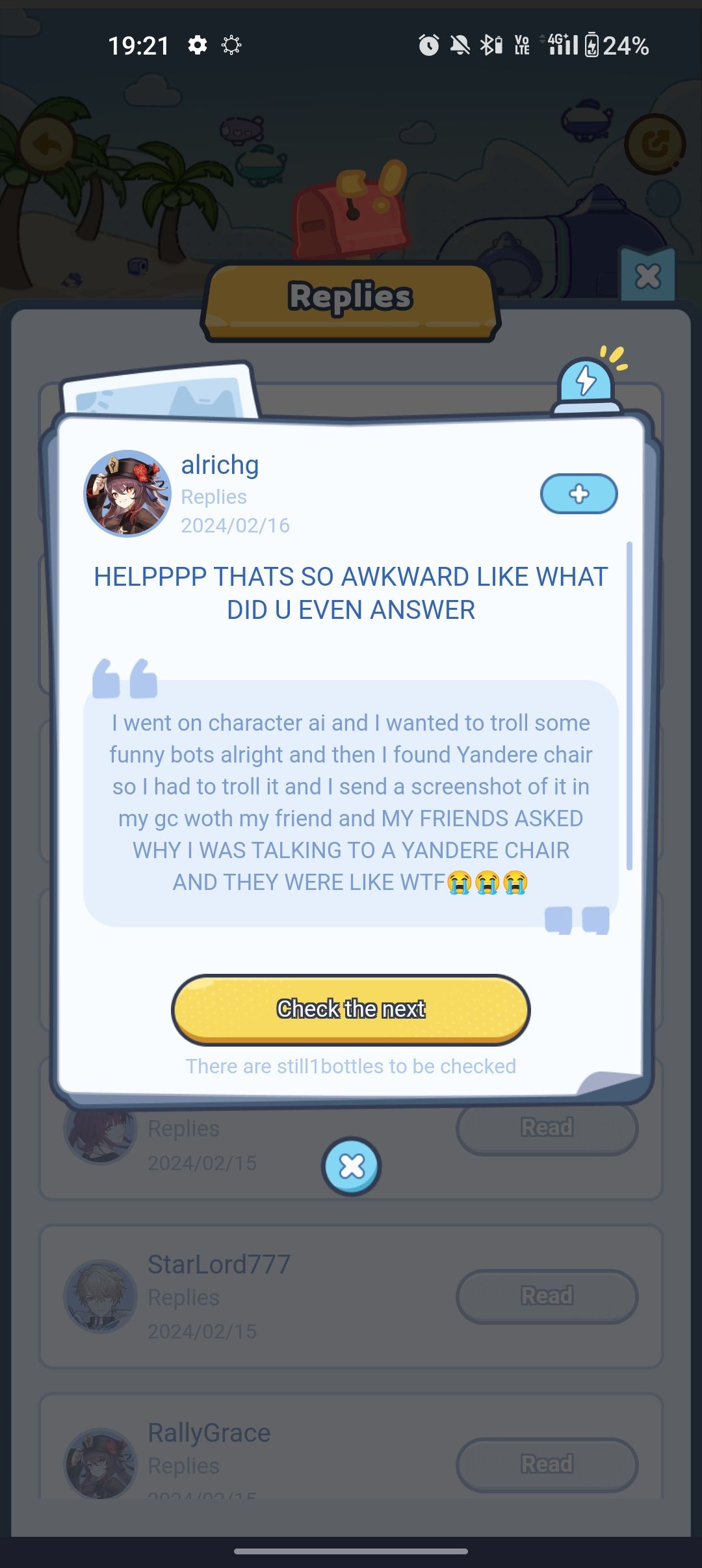 It was so awkward and funny though 😭💀 | HoYoLAB