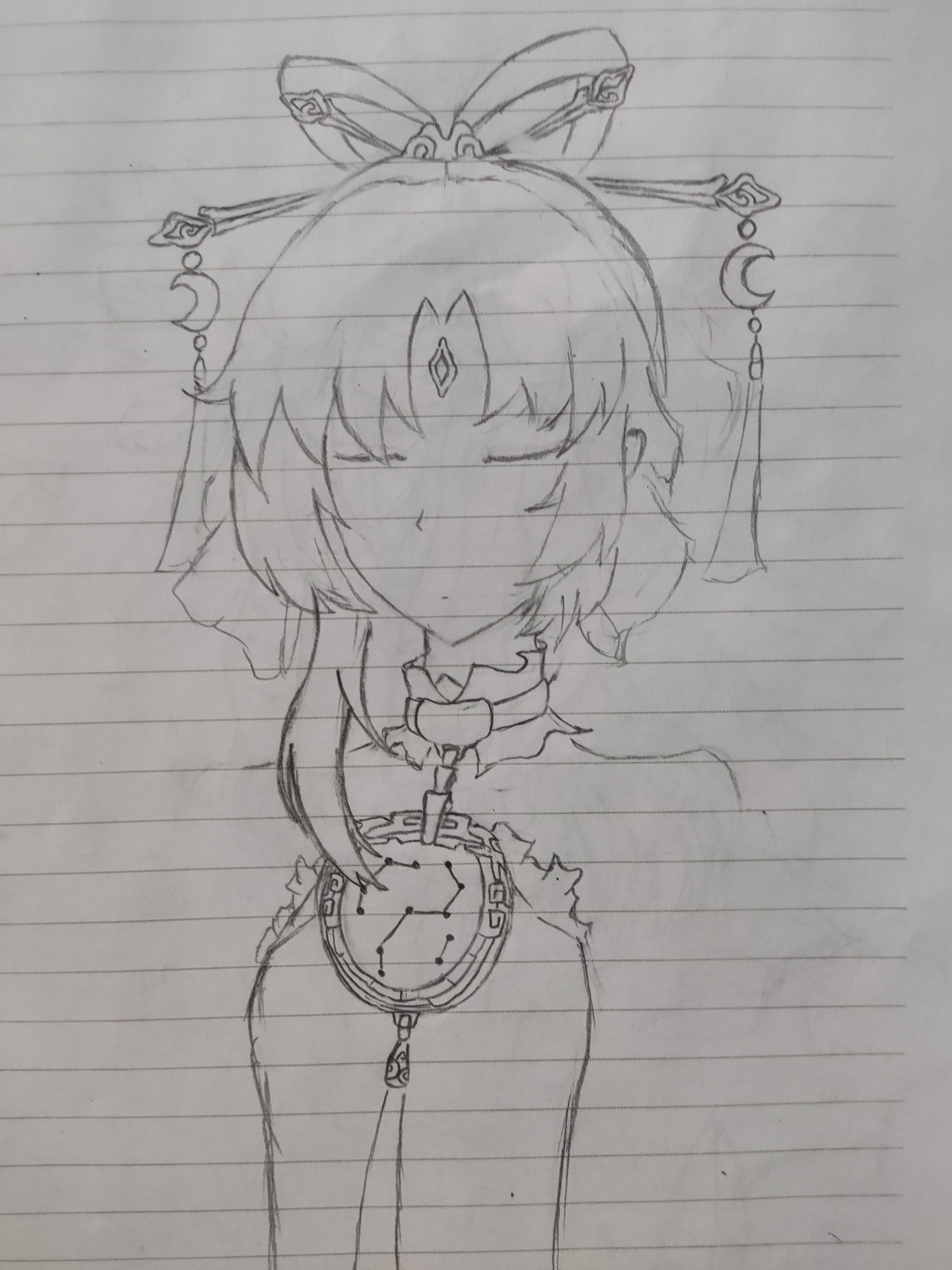 Finally have the time back to drawing Fu Xuan. Honkai: Star Rail | HoYoLAB