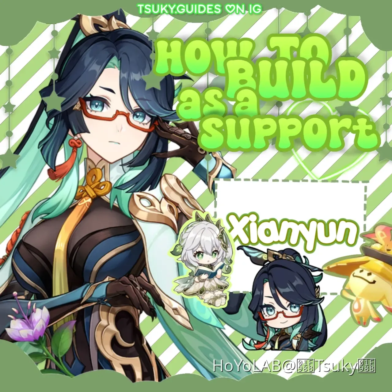How to build Xianyun as a support!🌸 Genshin Impact | HoYoLAB