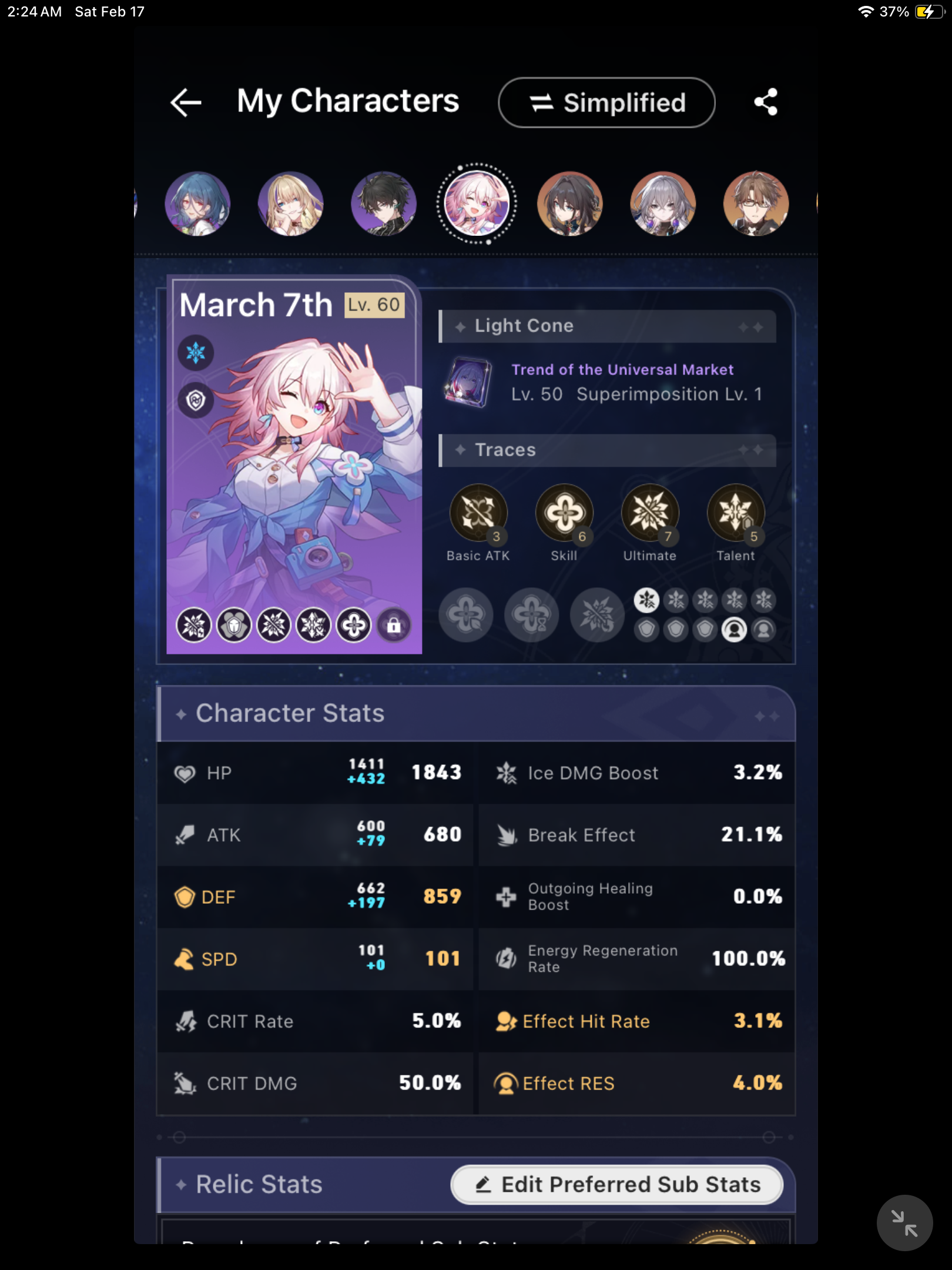 March 7th Build Help!!! Honkai: Star Rail | HoYoLAB