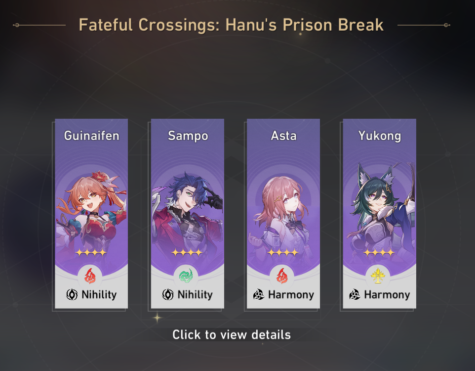 Hanu's Prison Break: Event Guide and Full walkthrough -- StarRail2.0 ...