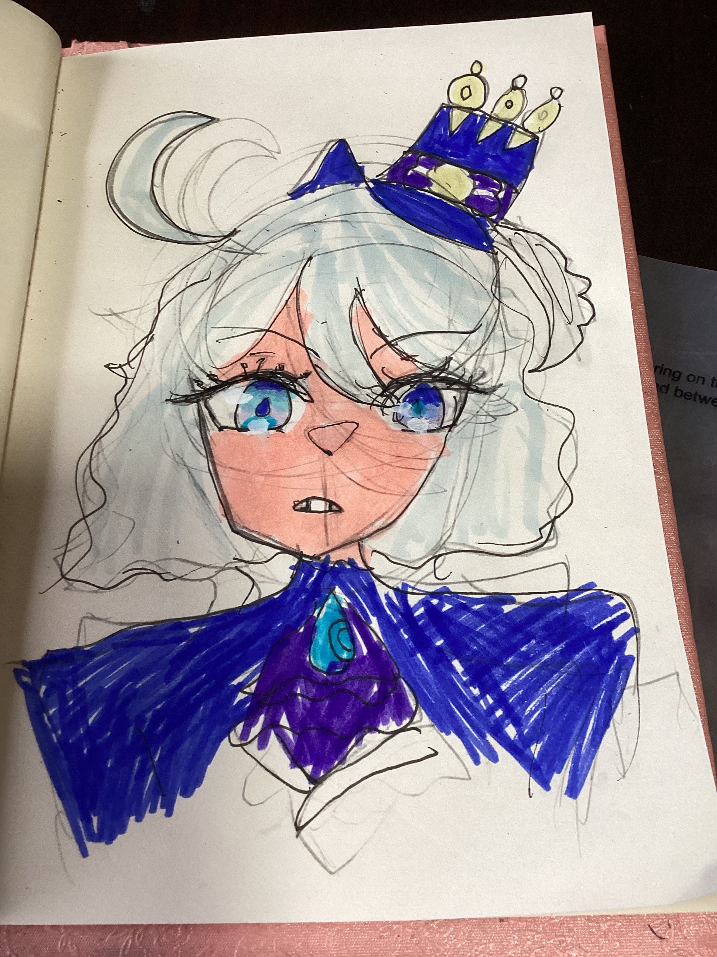 I drew furina as a furina main Genshin Impact | HoYoLAB