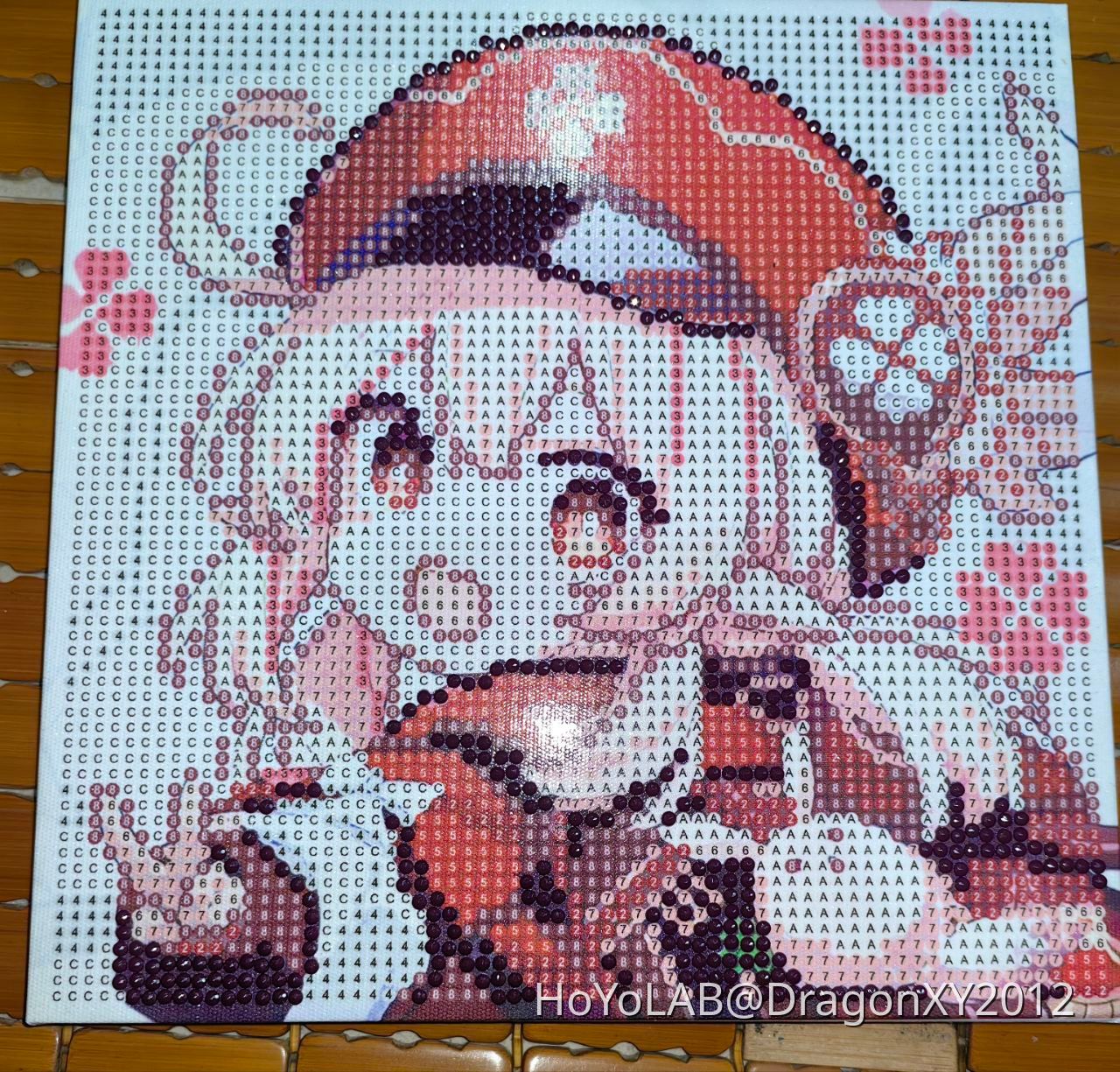 Day 1 doing Klee diamond painting Genshin Impact | HoYoLAB