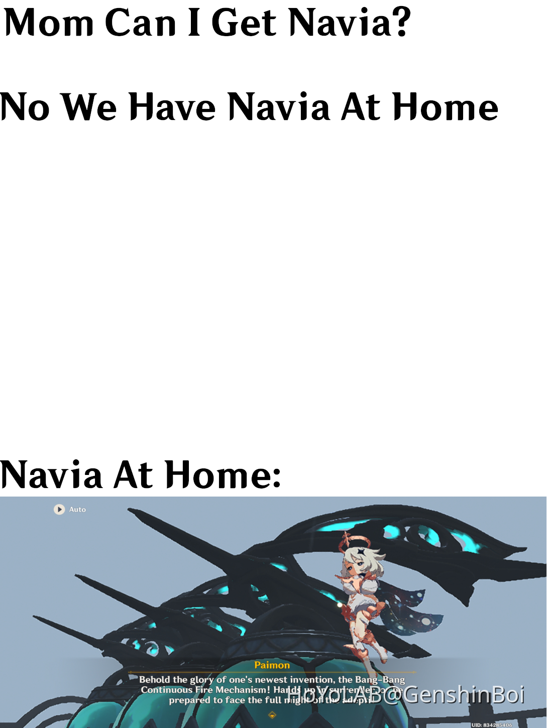 Navia At Home Be Like: Genshin Impact | HoYoLAB