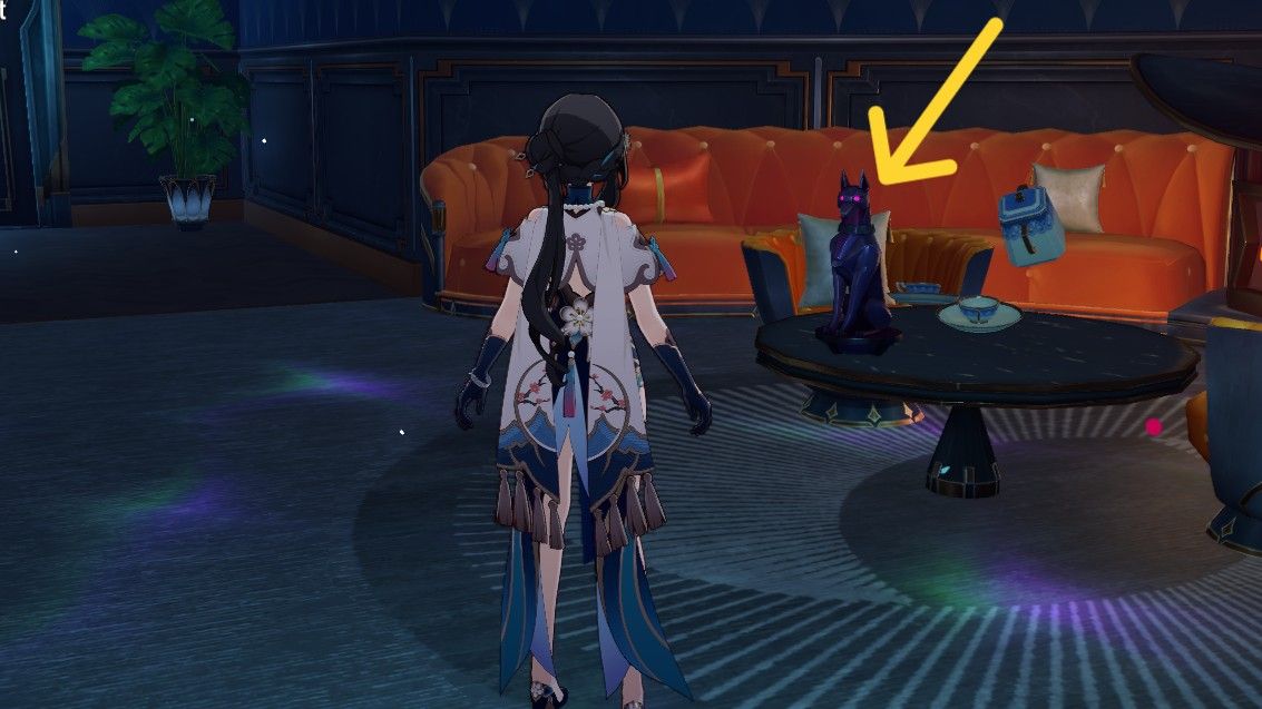 [HSR 2.0 Hidden Achievement] Dispel the Hound "scary-looking" statue ...