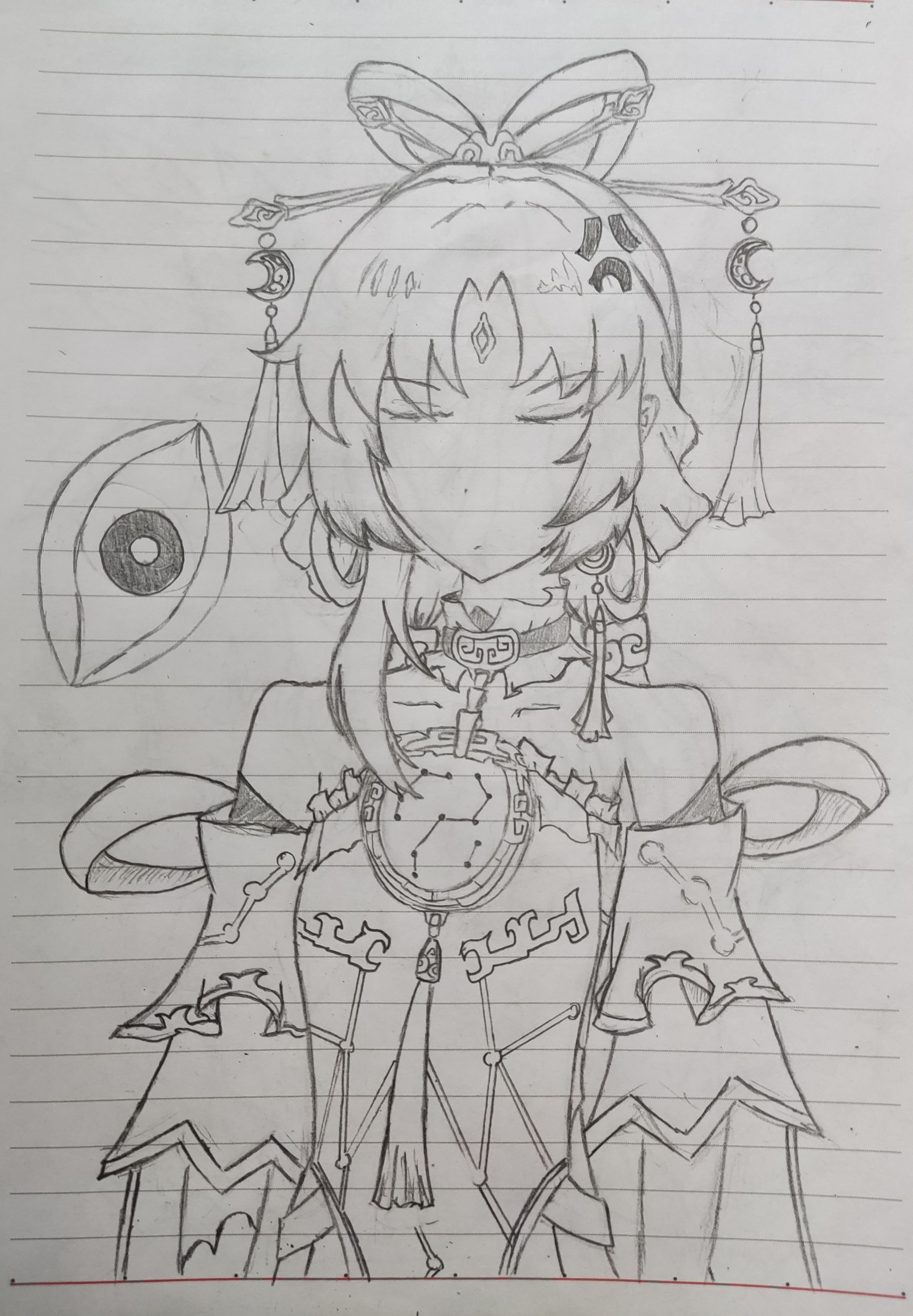 Day 11 Drawing Fu Xuan. Honkai: Star Rail | HoYoLAB