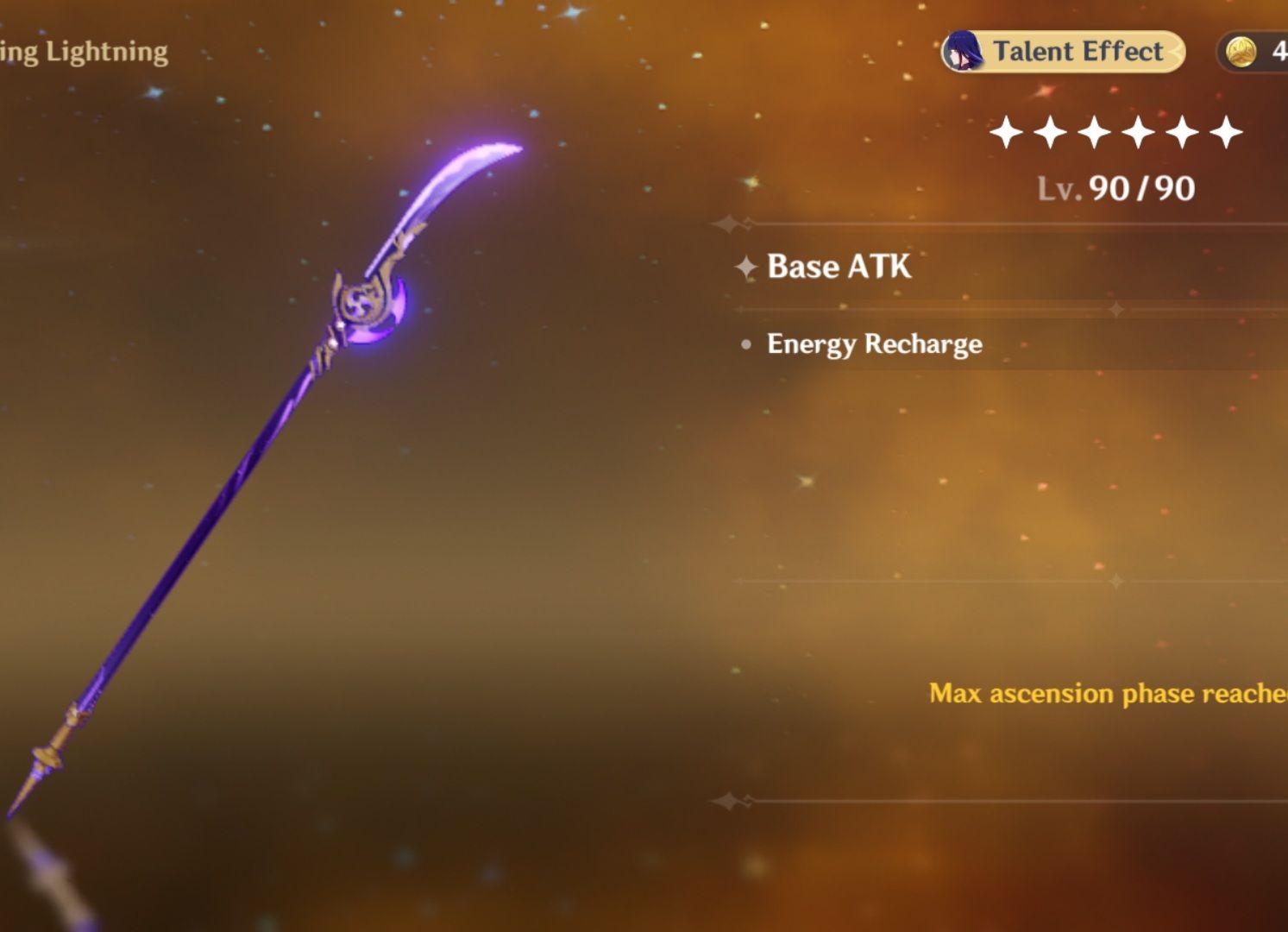 There it is haha Engulfing maxed. 😄😓 Raiden on Sunday. ER% hit on spot ...