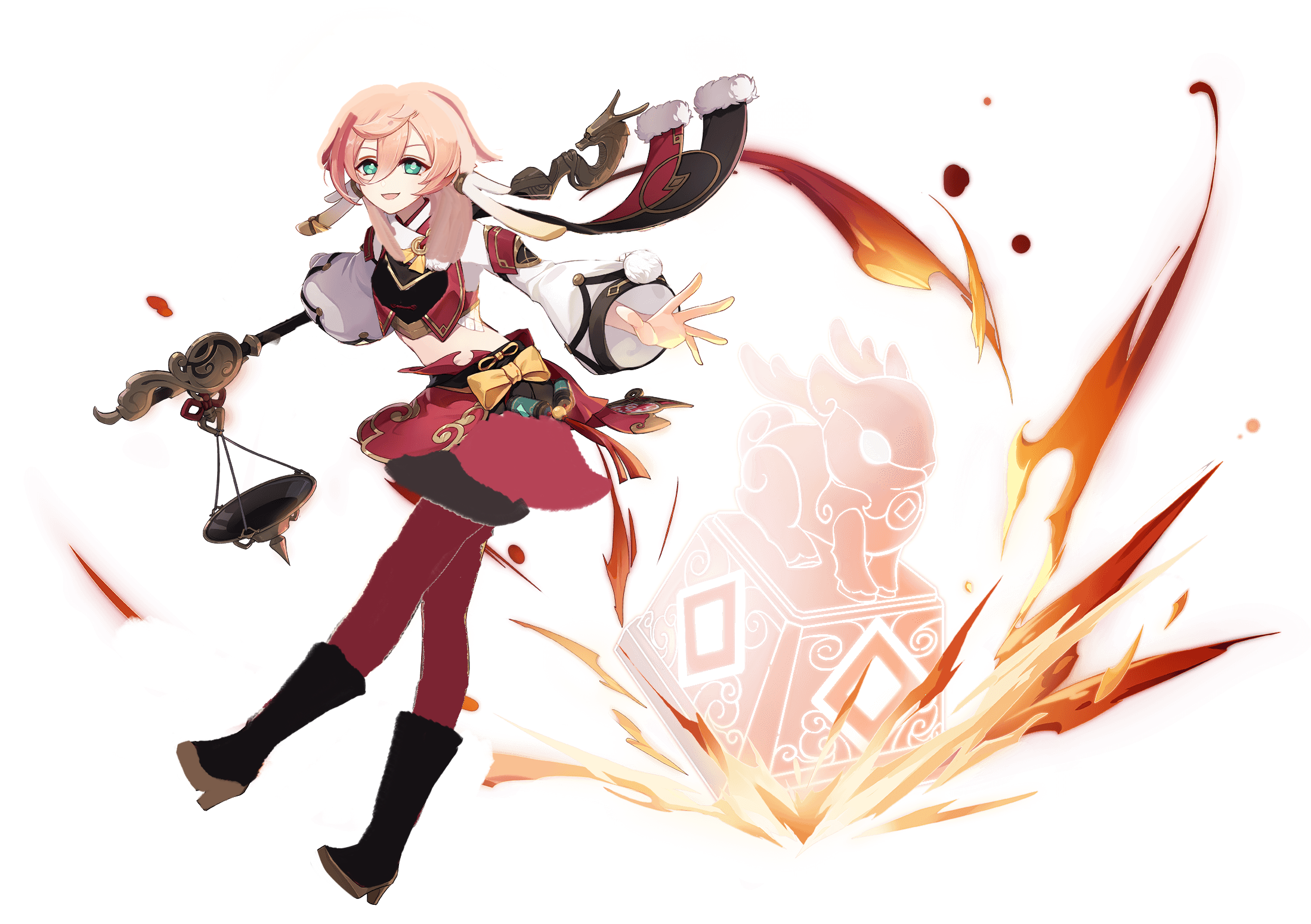 Yanfei redesign Genshin Impact | HoYoLAB