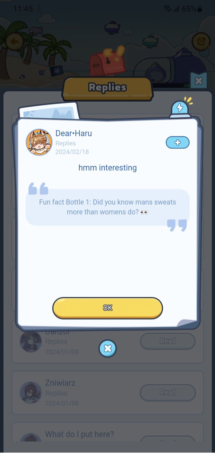 Fun facts. You didn’t know ofc :3 | HoYoLAB