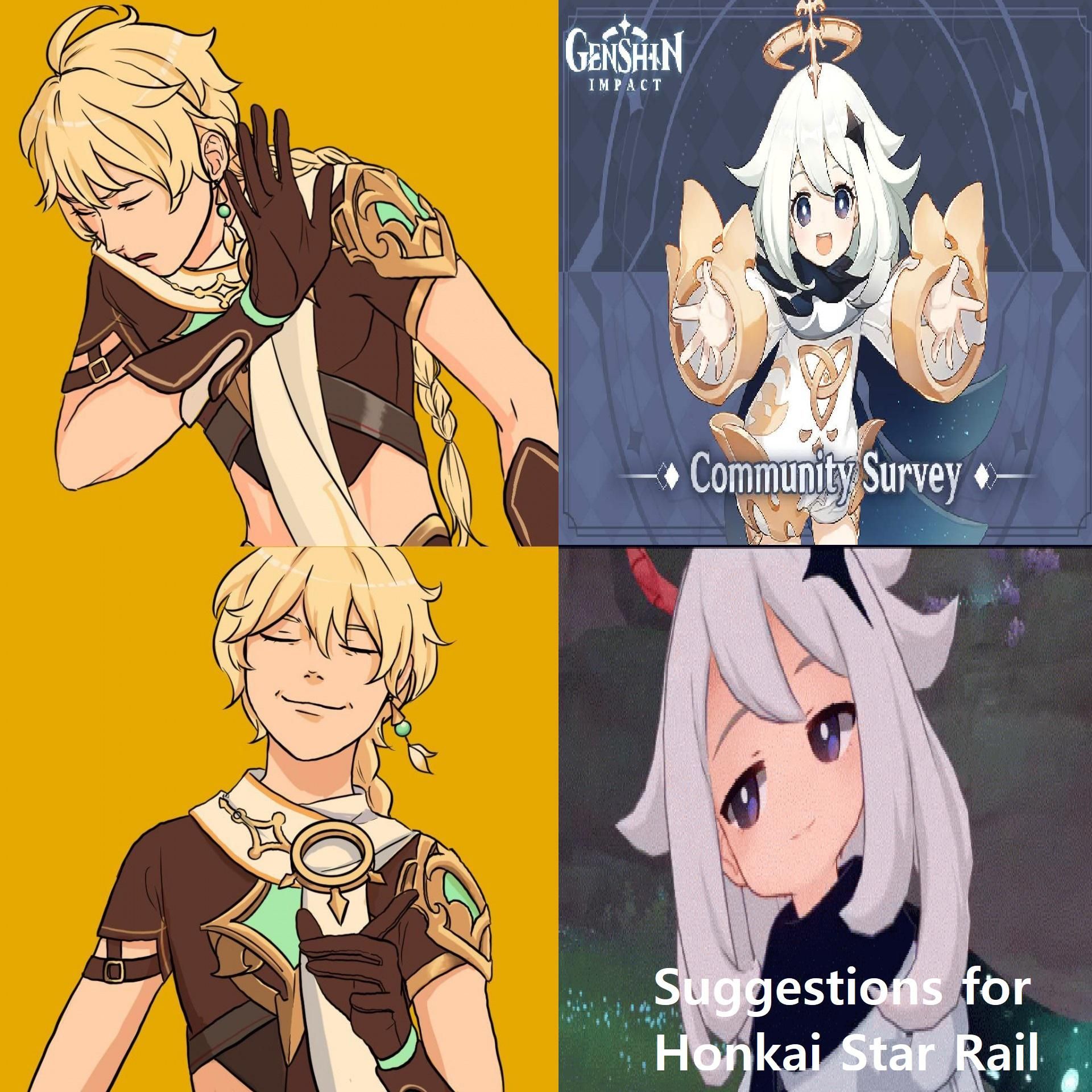 Genshin and HSR mems Honkai: Star Rail | HoYoLAB