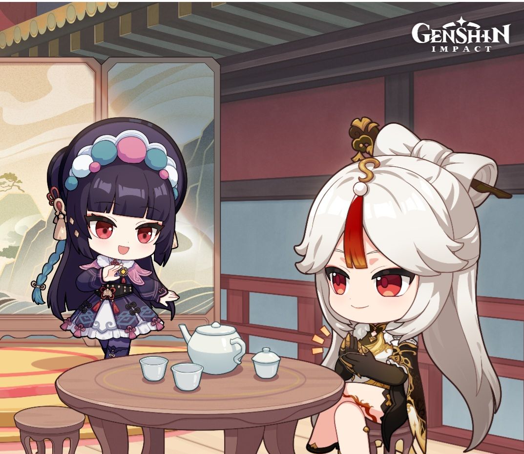 Chibi ningguang et Yun jin Genshin Impact | HoYoLAB