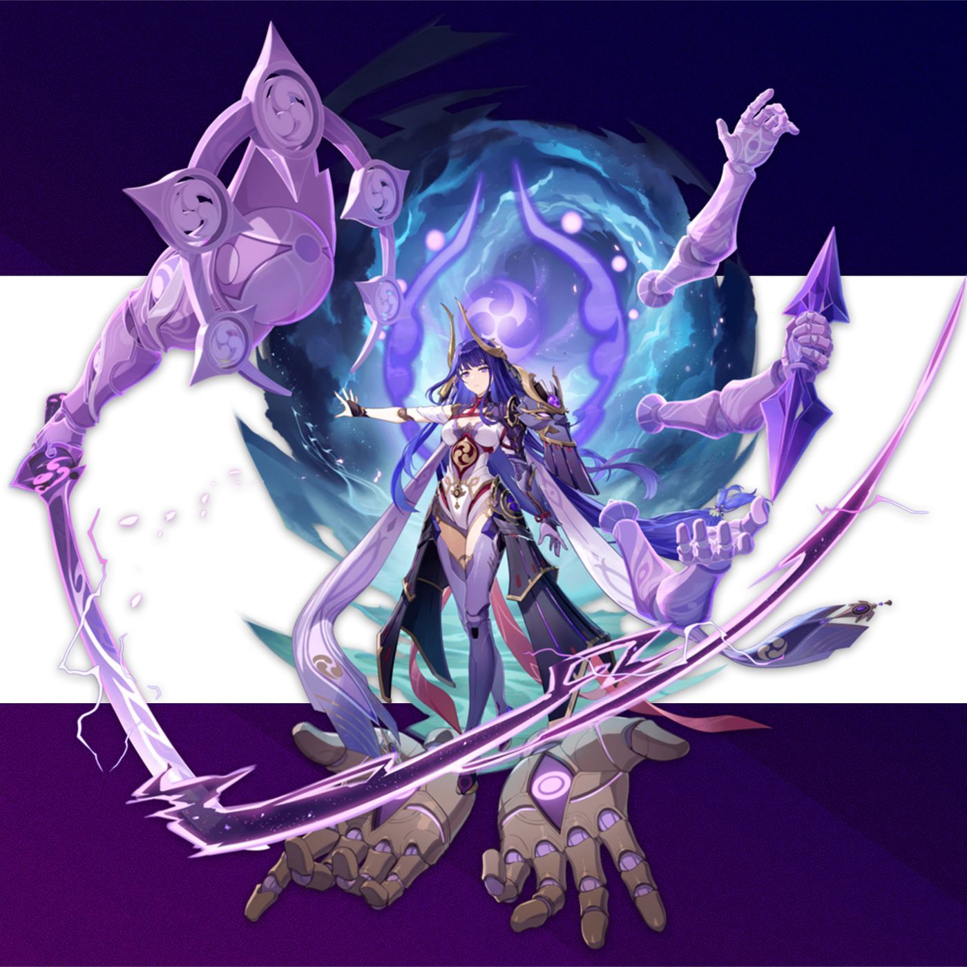 Why cant we get this as an alt skin for raiden?!?! Genshin Impact | HoYoLAB