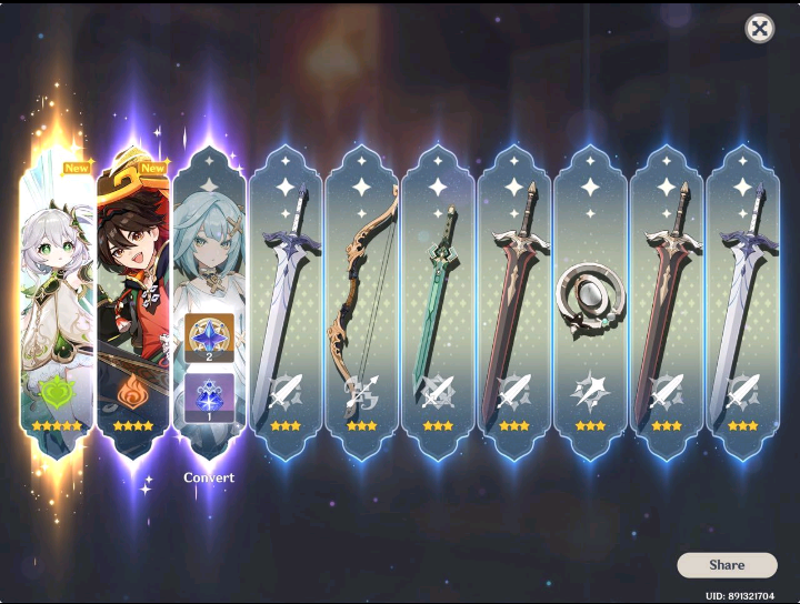 OMG FINALLY GOT HER :D (FIRST 10 PULL) Genshin Impact | HoYoLAB