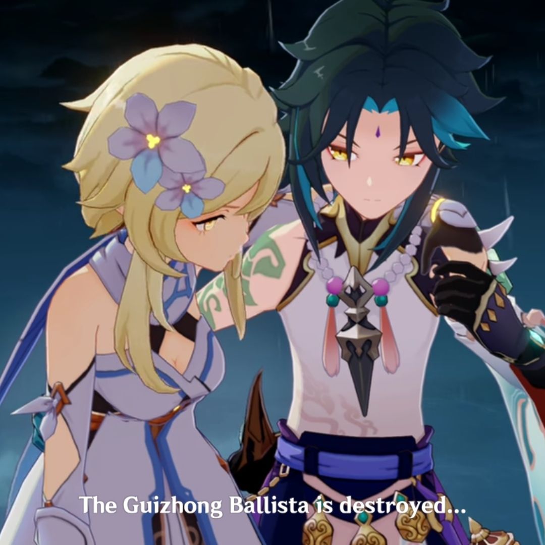 AYO I WASN’T READY FOR XIAO TO COME AND SAVE HER😭 Genshin Impact | HoYoLAB