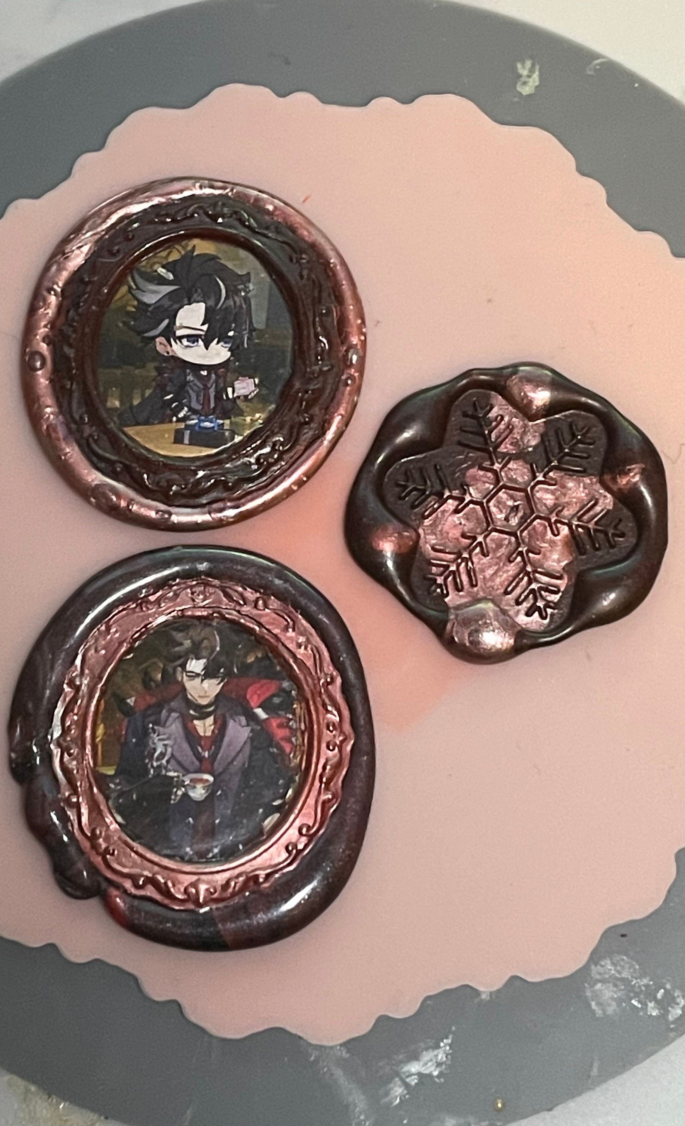 Wriothesley Birthday Art Wax Seals Genshin Impact | HoYoLAB