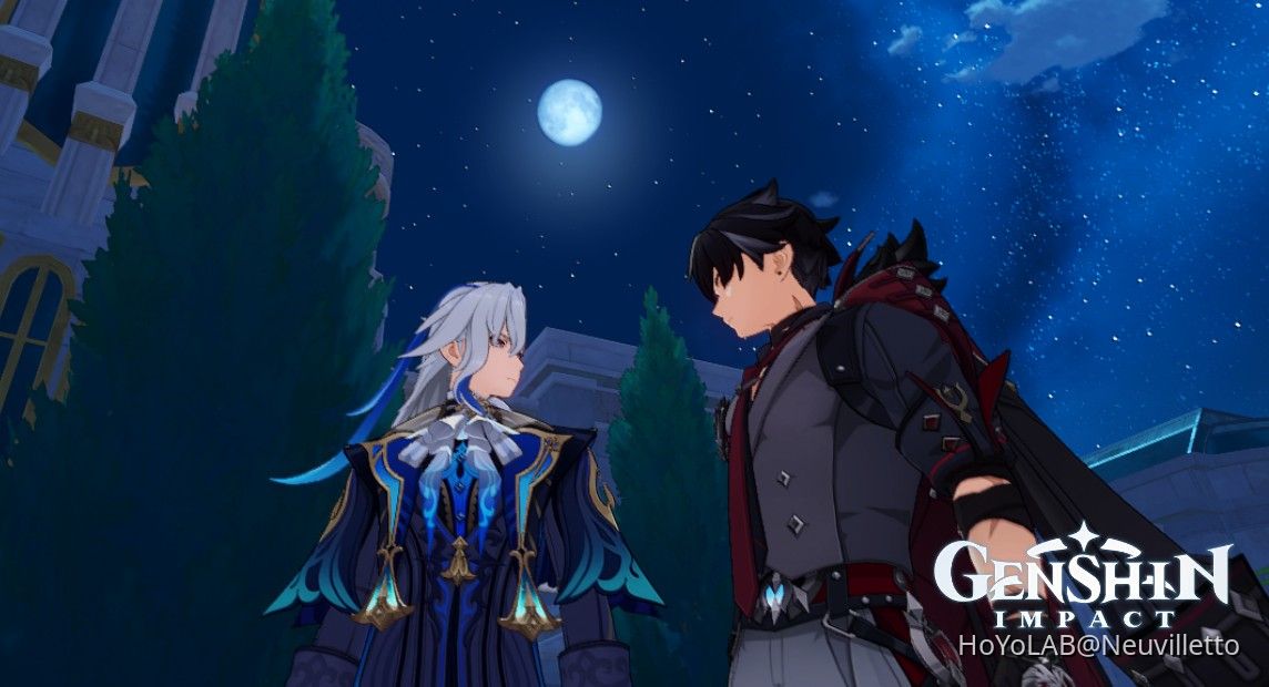 Moonlit Rendezvous ⛓️🌧 Genshin Impact | HoYoLAB