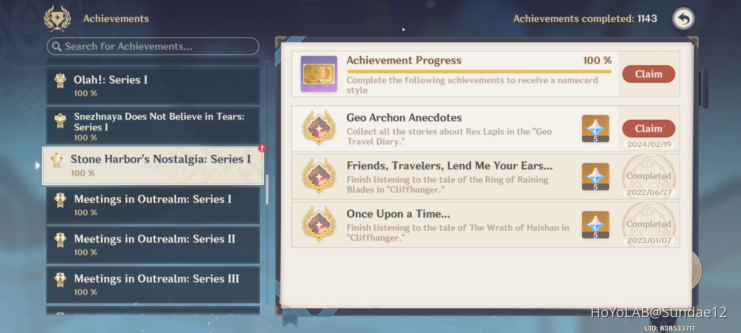 I have 7 notes in my bag... Genshin Impact | HoYoLAB