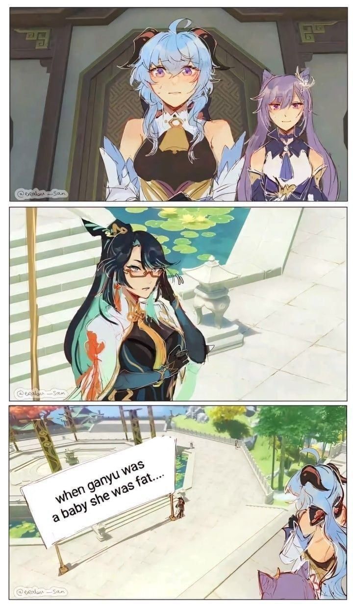 Fat Ganyu Genshin Impact | HoYoLAB