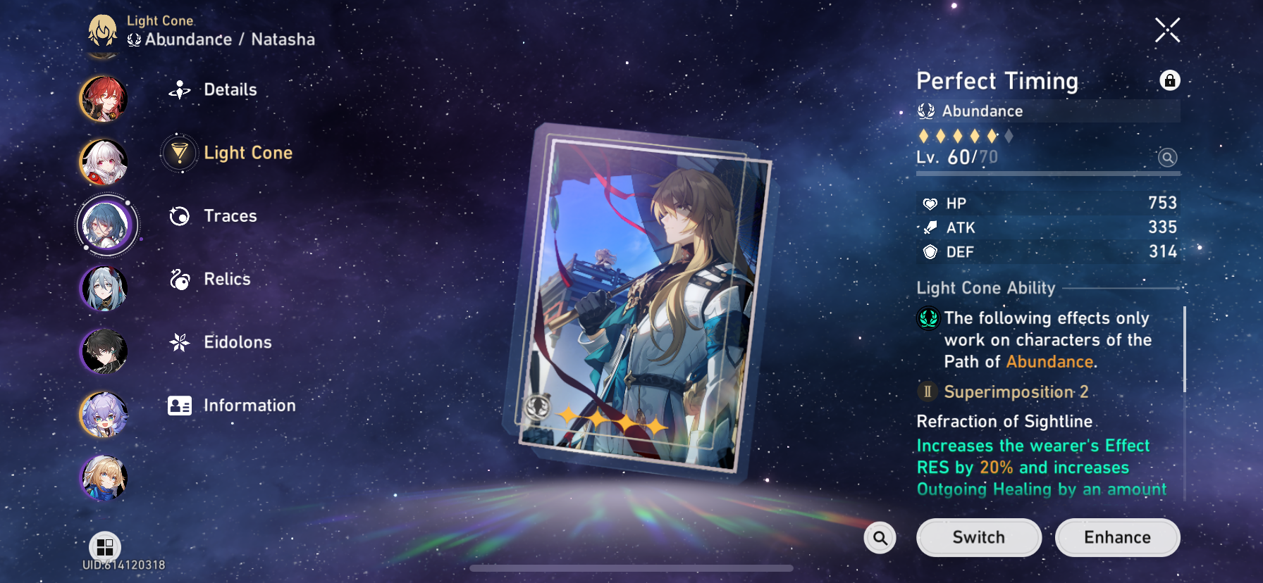 Should I give this lightcone to Loucha? Honkai: Star Rail | HoYoLAB