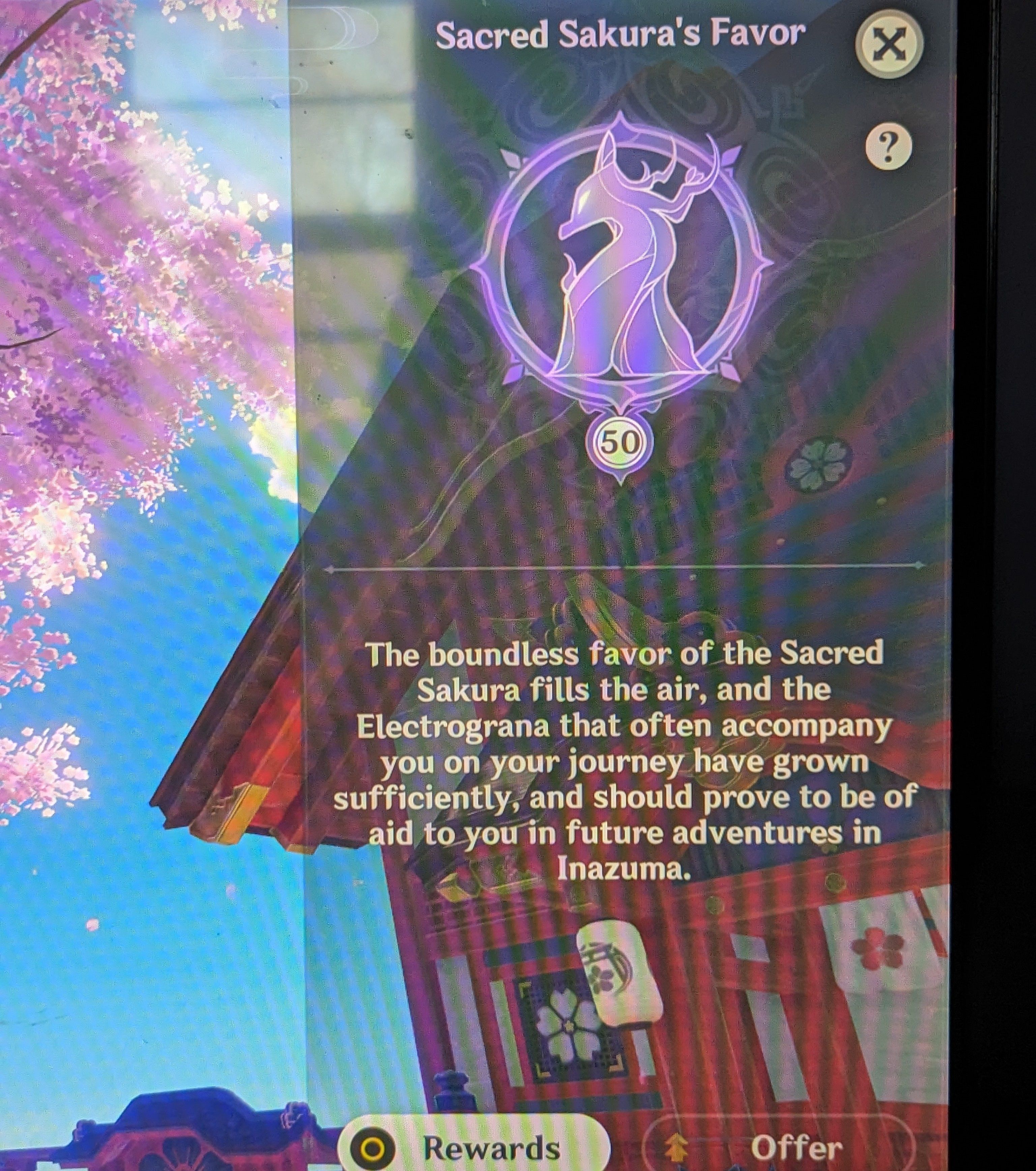 Sacred Sakura!!! Genshin Impact | HoYoLAB