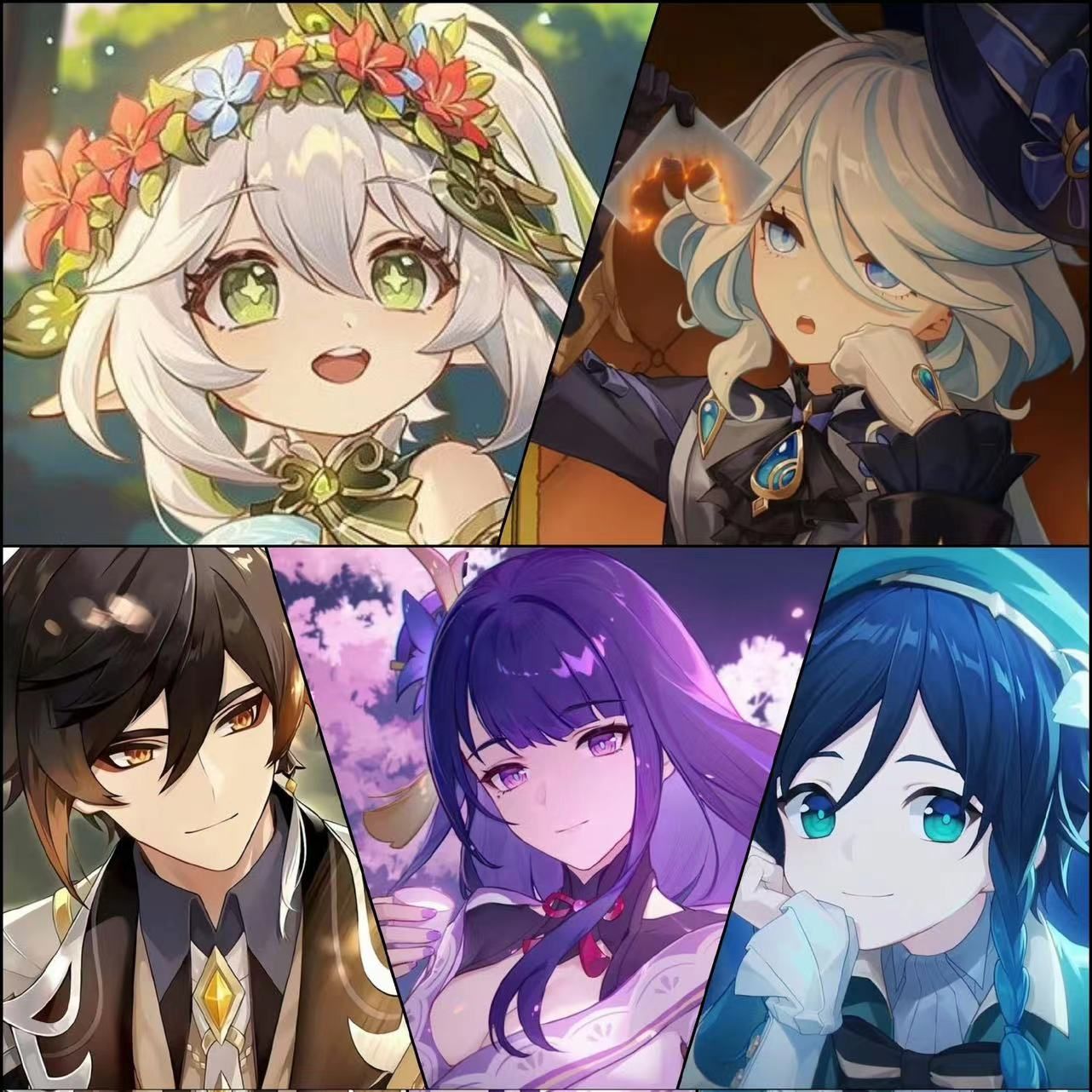 all. archons draw Genshin Impact | HoYoLAB