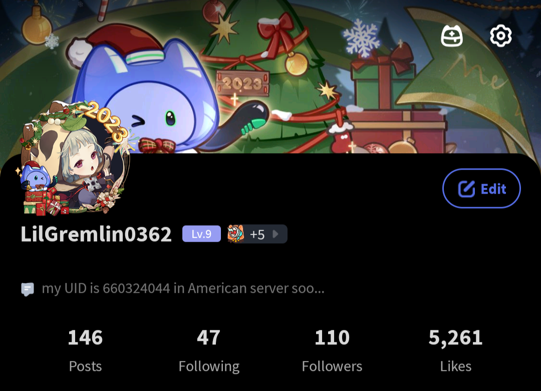 Thanks for 110 followers!!! | HoYoLAB