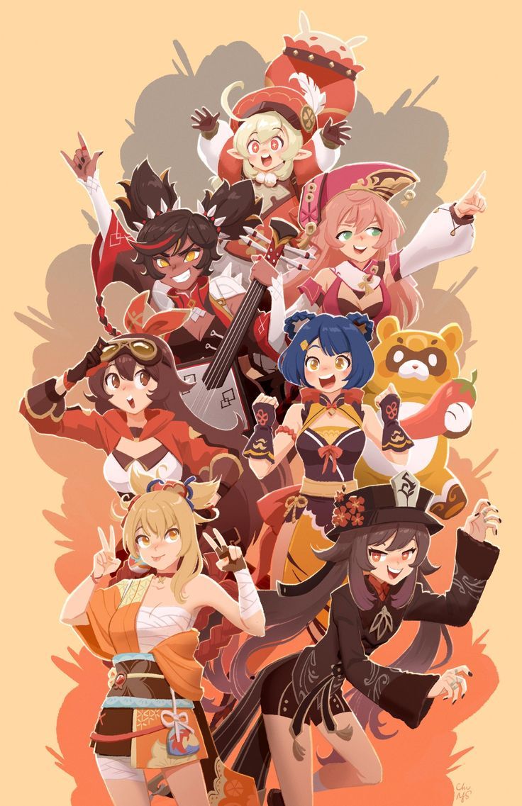 Pyro Girls Genshin Impact | HoYoLAB