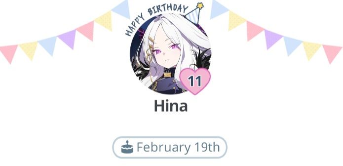 Happy Birthday Hina!!! Love you so much! | HoYoLAB