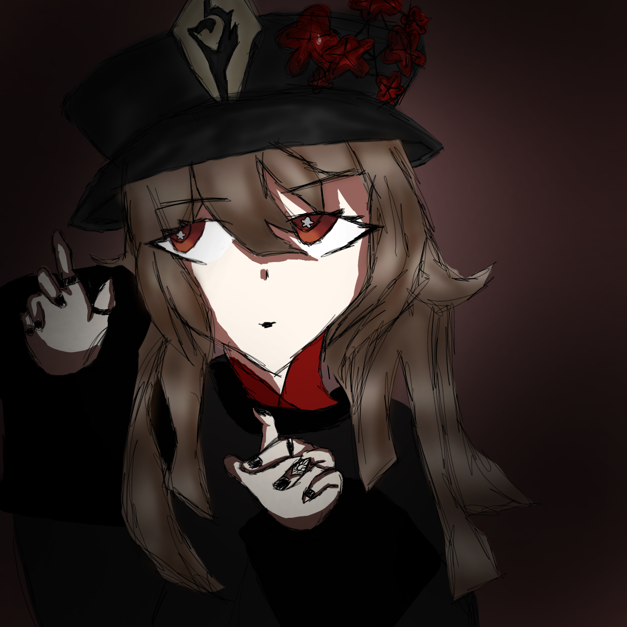 hu tao drawing Genshin Impact | HoYoLAB