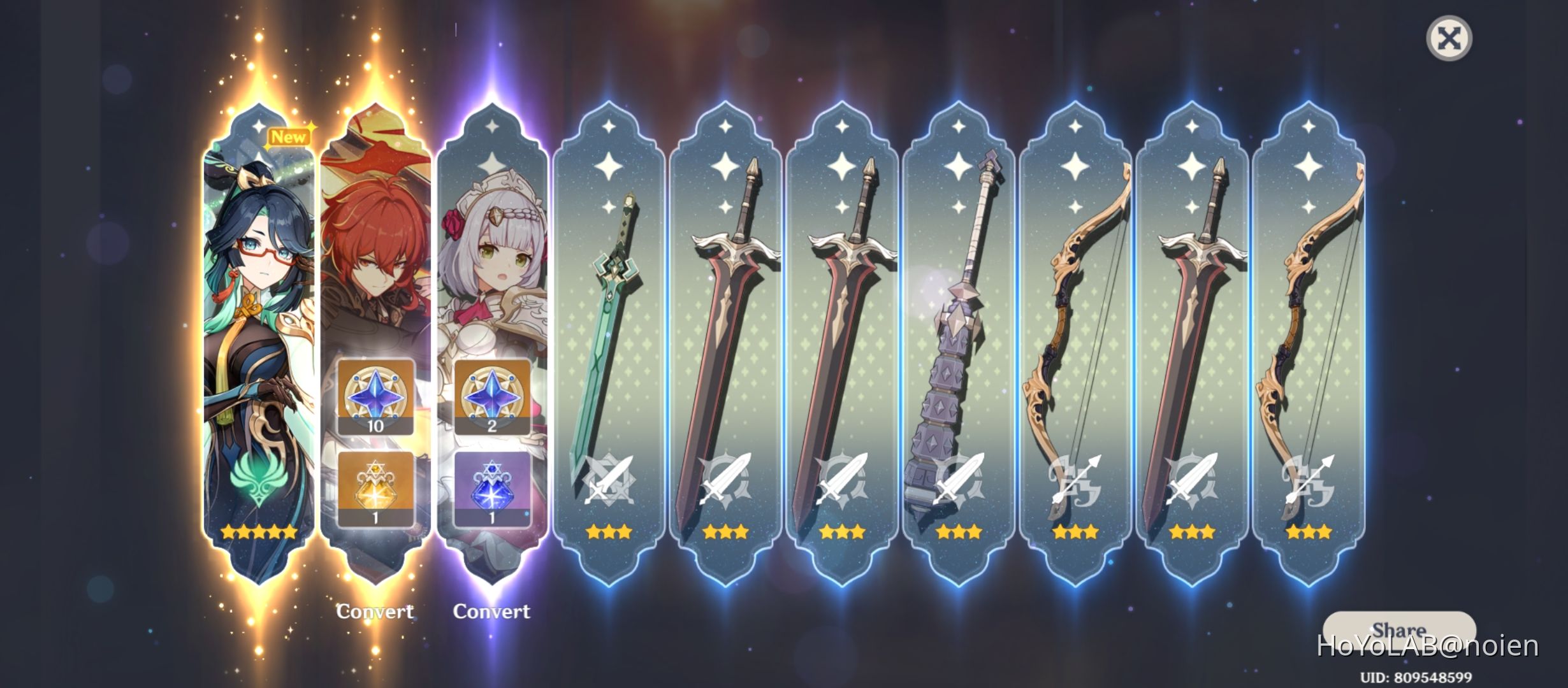 Glory for the RNG God Genshin Impact | HoYoLAB