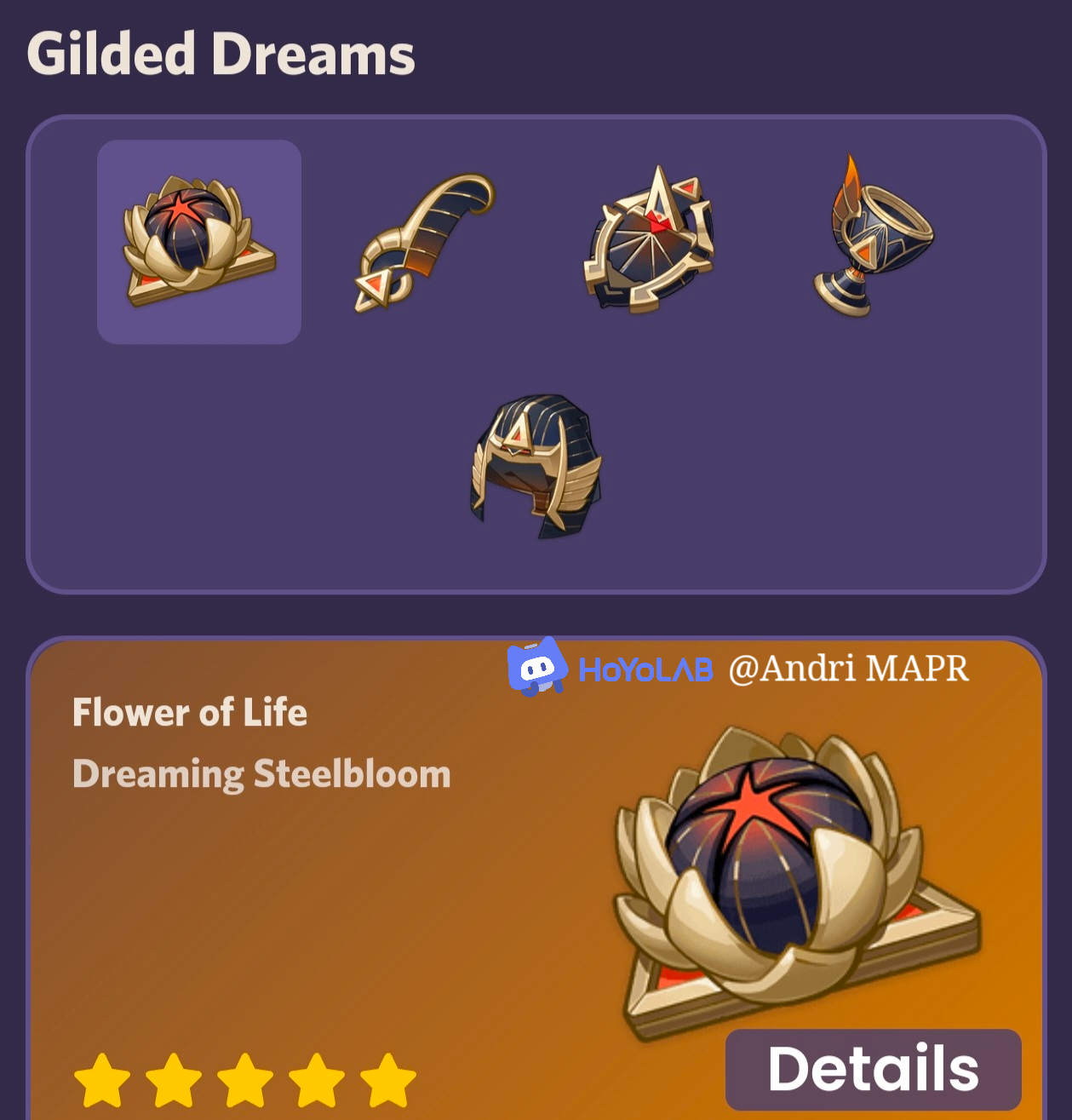 [Lokasi Artefak] Gilded Dreams & Deepwood Memories | Catatan Pribadi ...