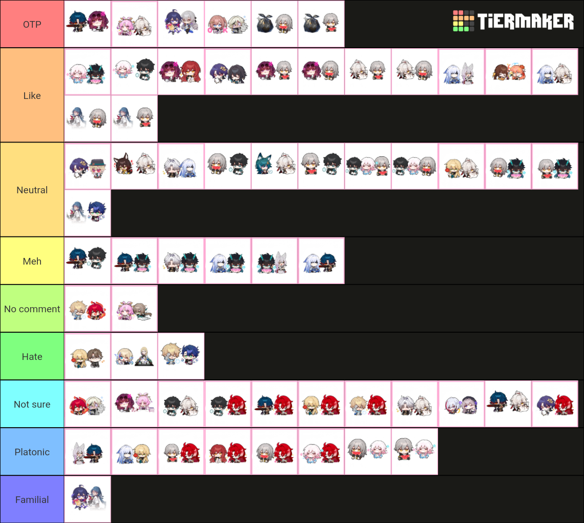 I ranked HSR ships by personal taste! Honkai: Star Rail | HoYoLAB