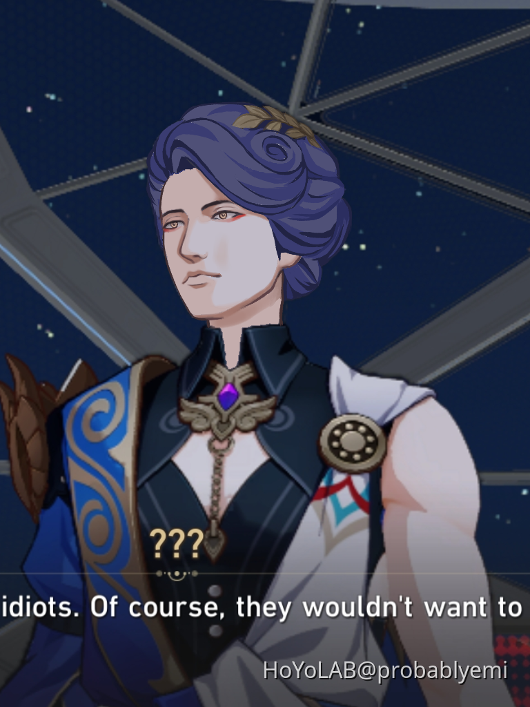 If Alabaster head was his real face Honkai: Star Rail | HoYoLAB