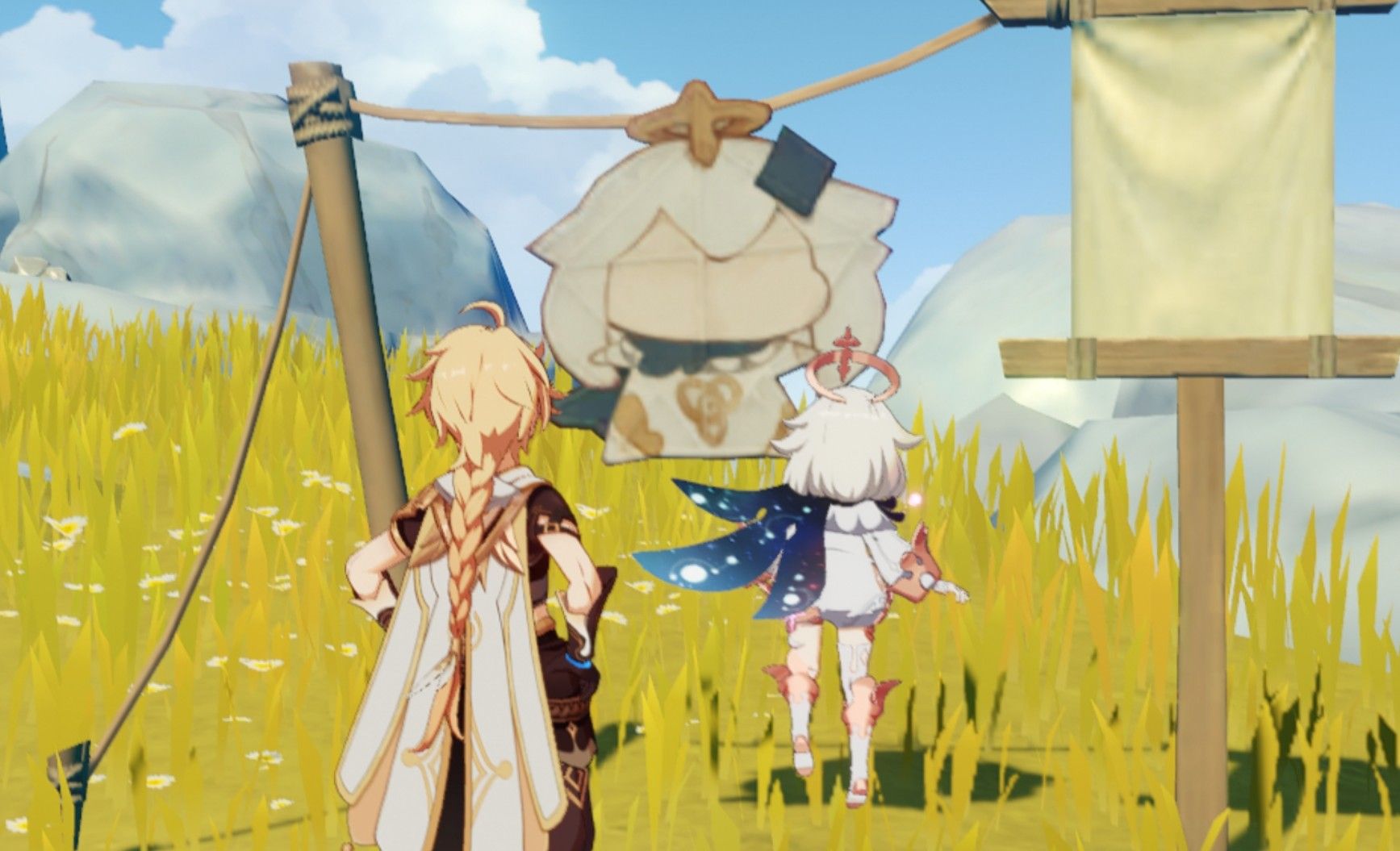 proud paimon kite Genshin Impact | HoYoLAB