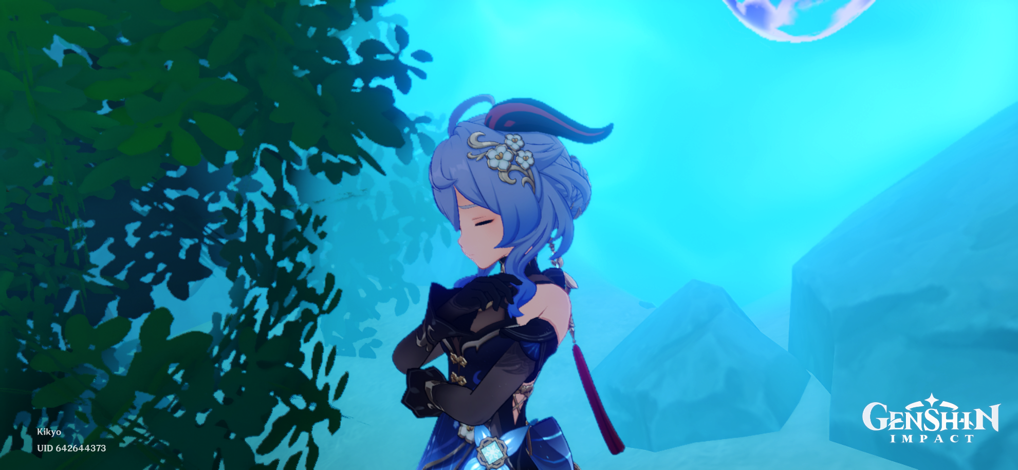 Found a glowing area in Fontaine. It’s on the border Genshin Impact ...