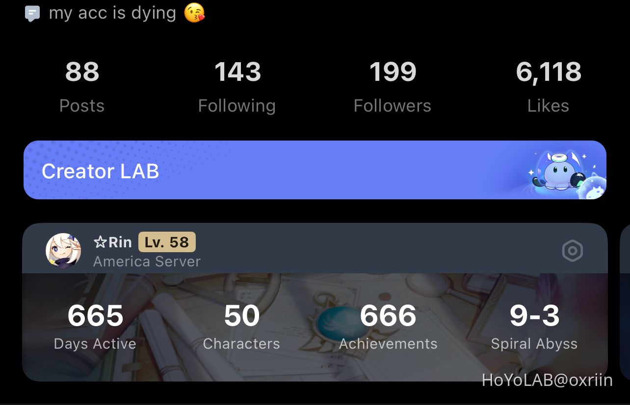 thats crazy | HoYoLAB