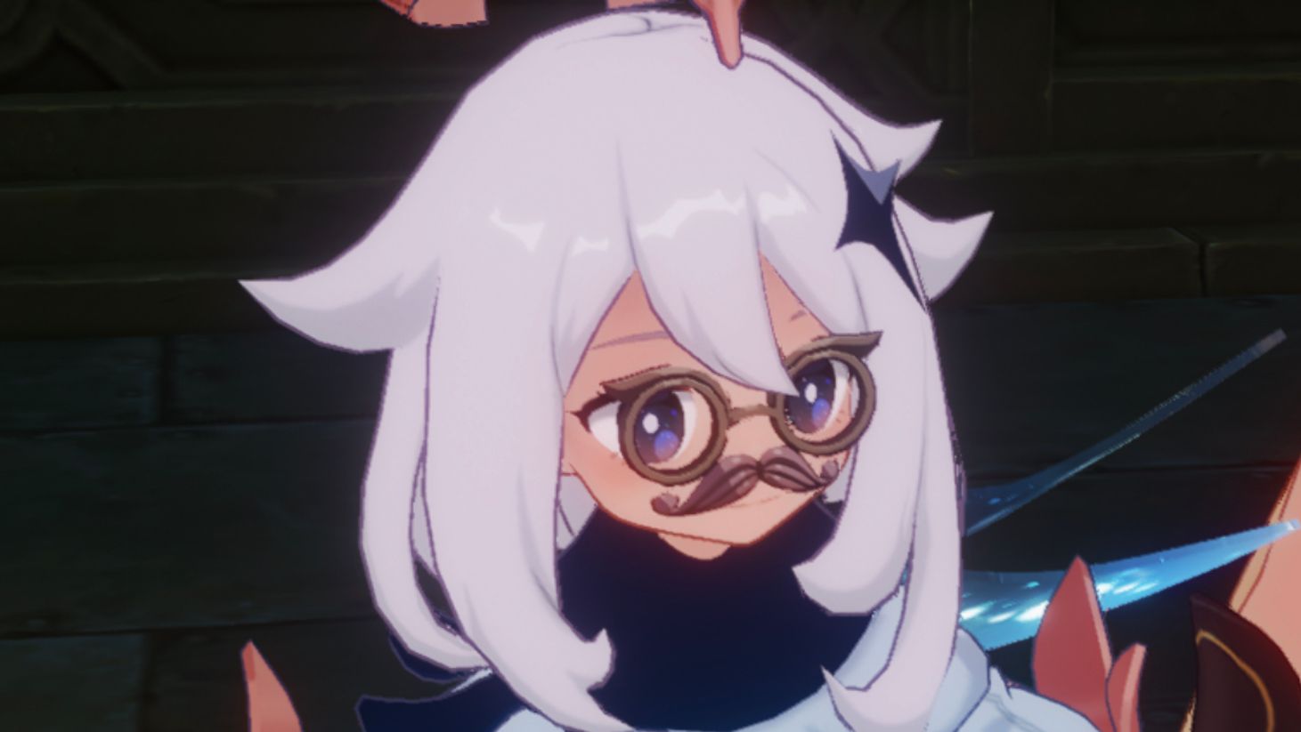 Who gave Paimon these glasses 😭 Genshin Impact | HoYoLAB