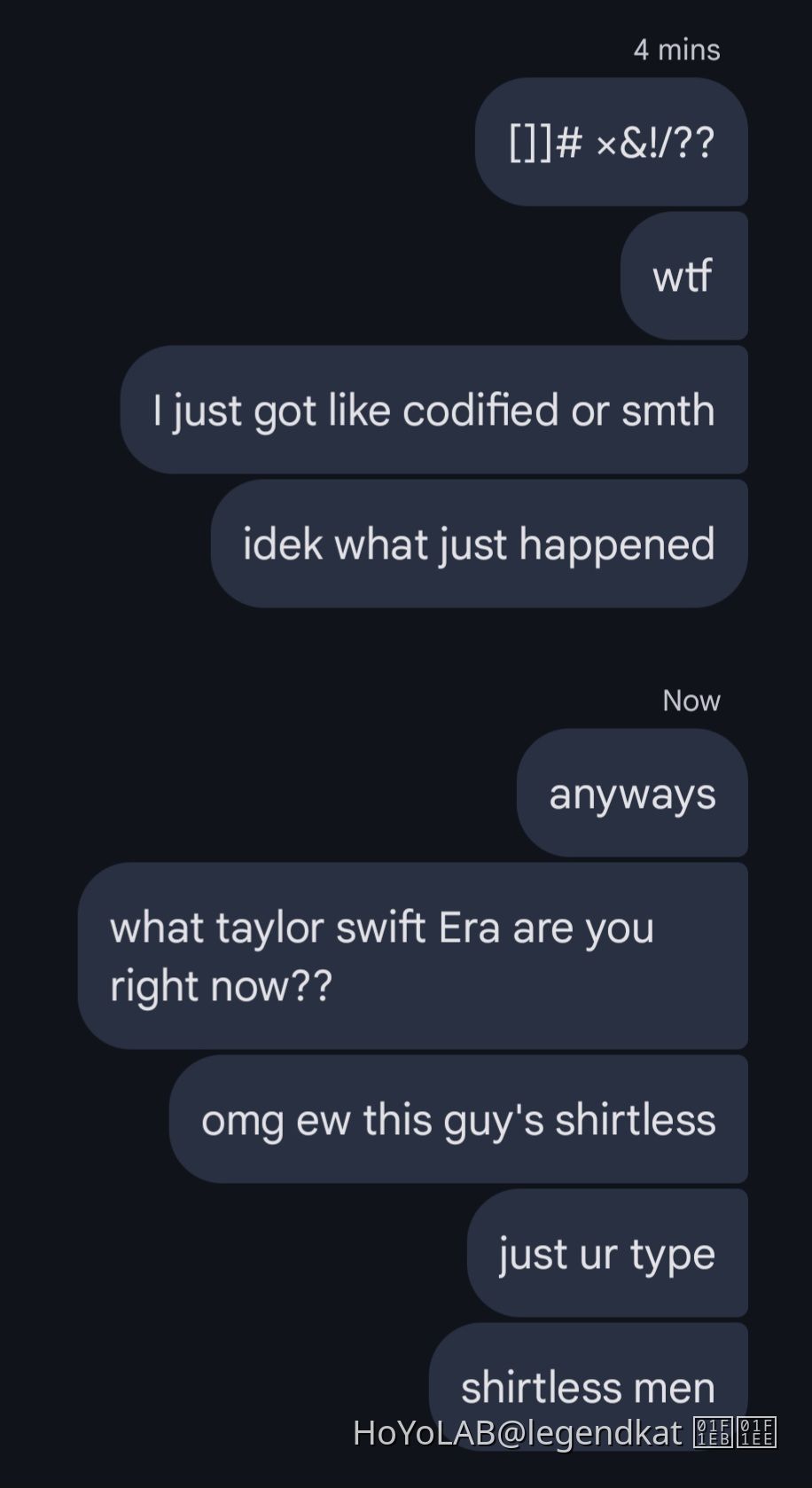 random text messages I've sent with no context Genshin Impact | HoYoLAB