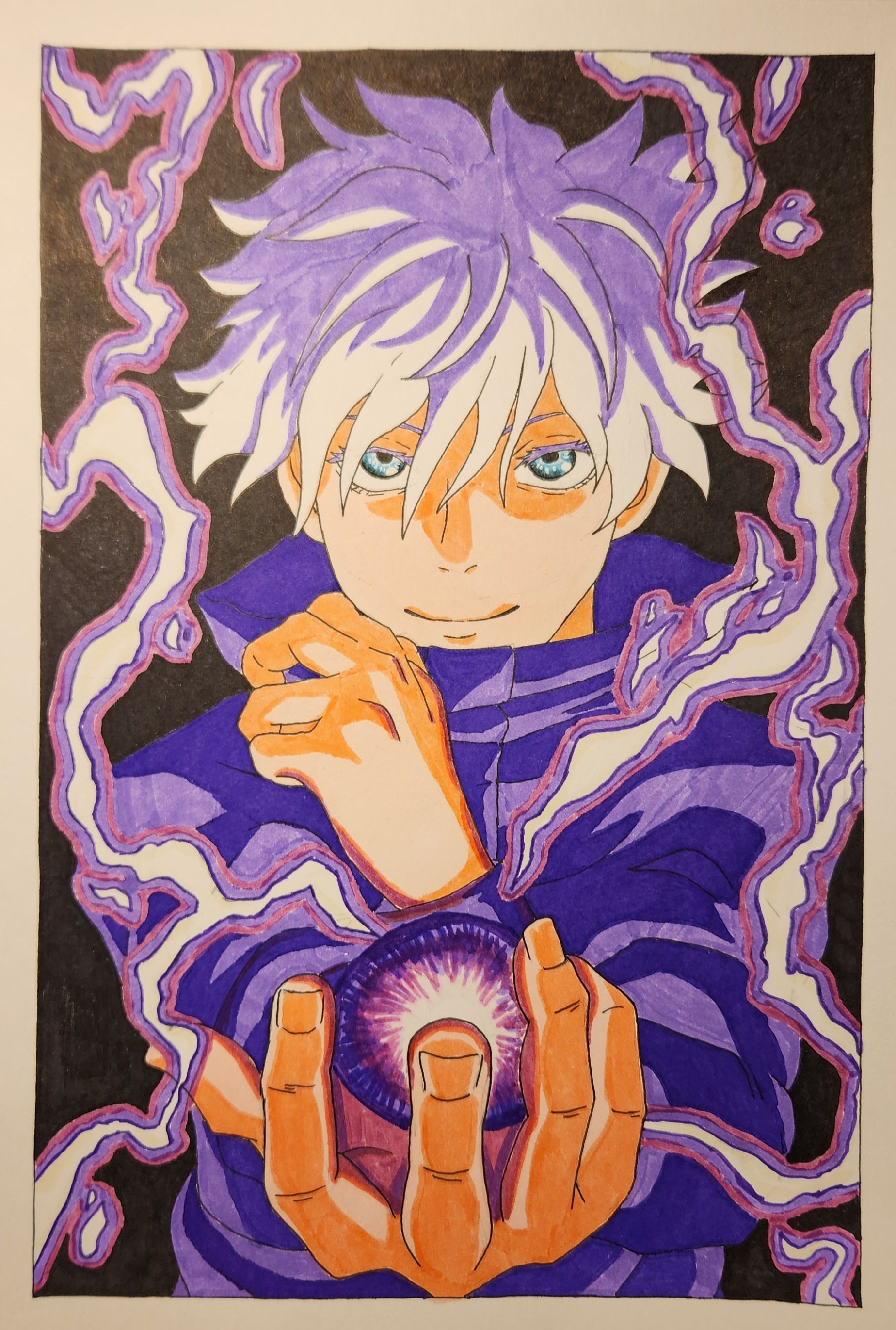 Gojo Drawing | HoYoLAB