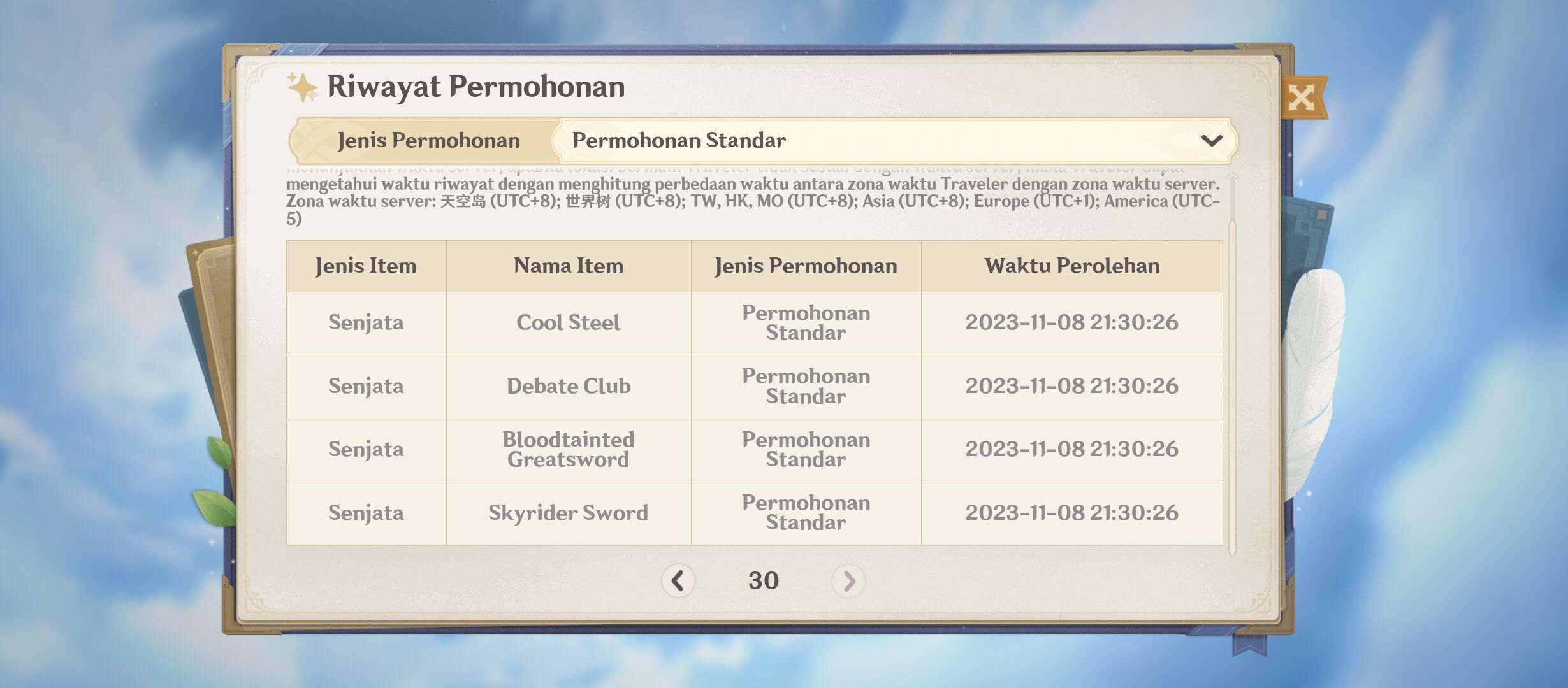 Gacha untuk Patch kali ini Genshin Impact | HoYoLAB