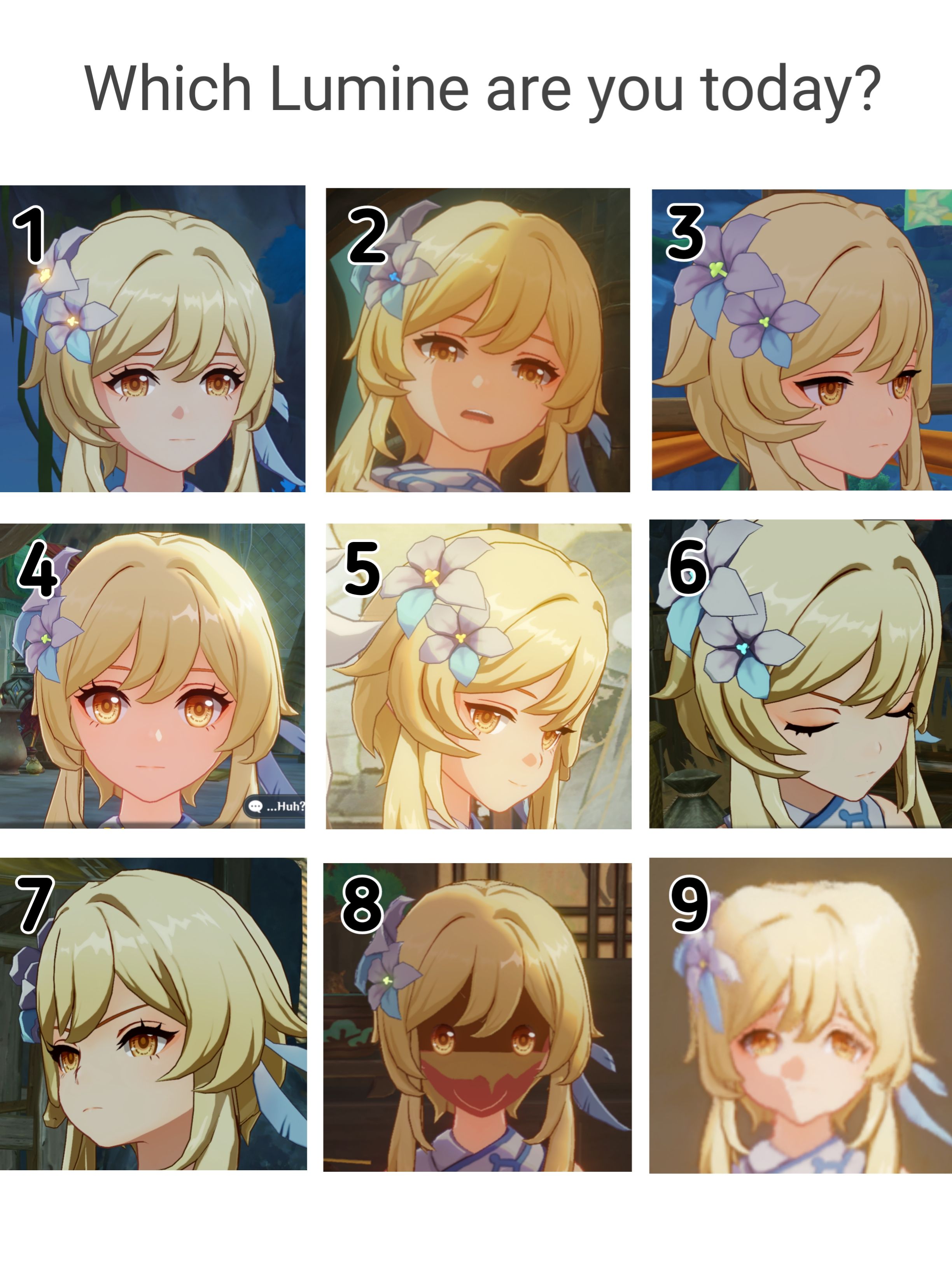 Choose your Lumine Genshin Impact | HoYoLAB