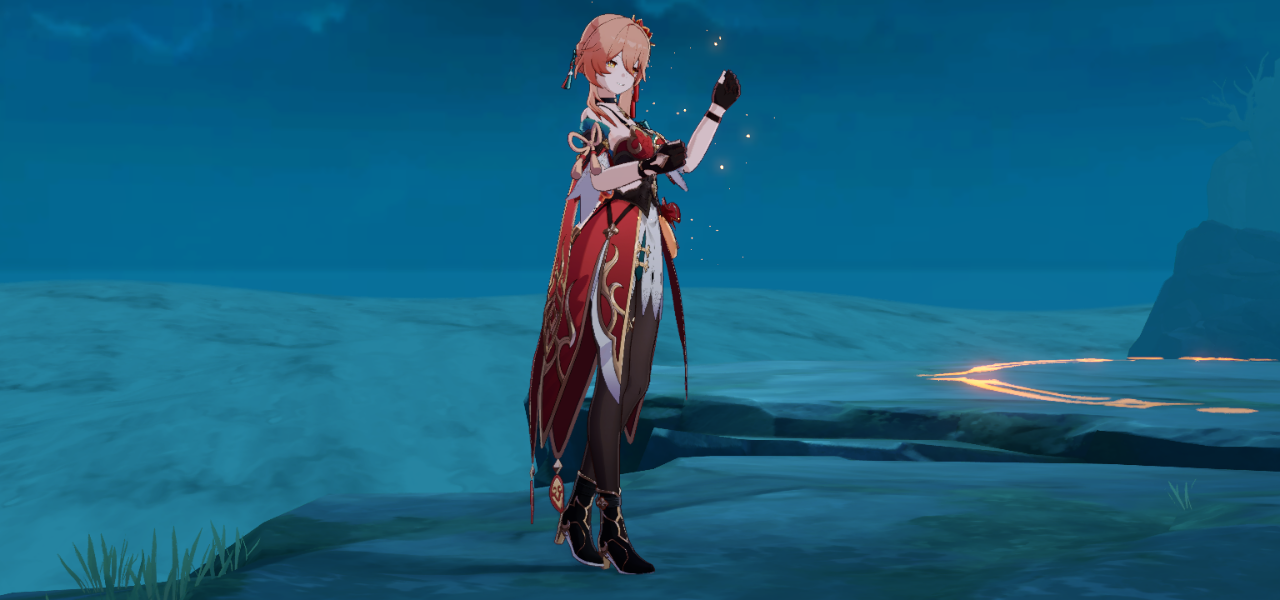 Bisa nilai foto dalam game (in-game) HSR? Ini pose foto animasi gabut ...