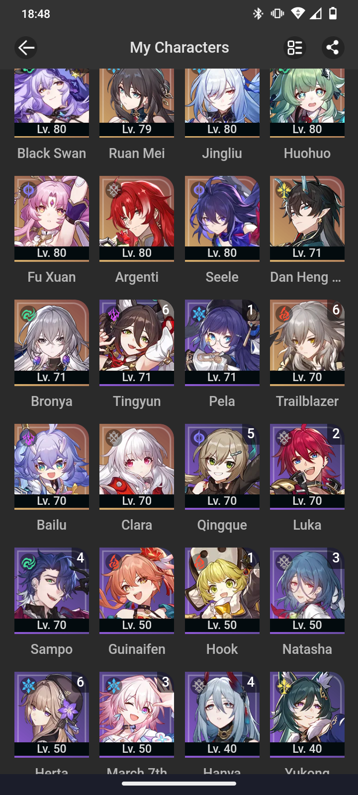 the best team for dhil? (from already owned characters) Honkai: Star ...