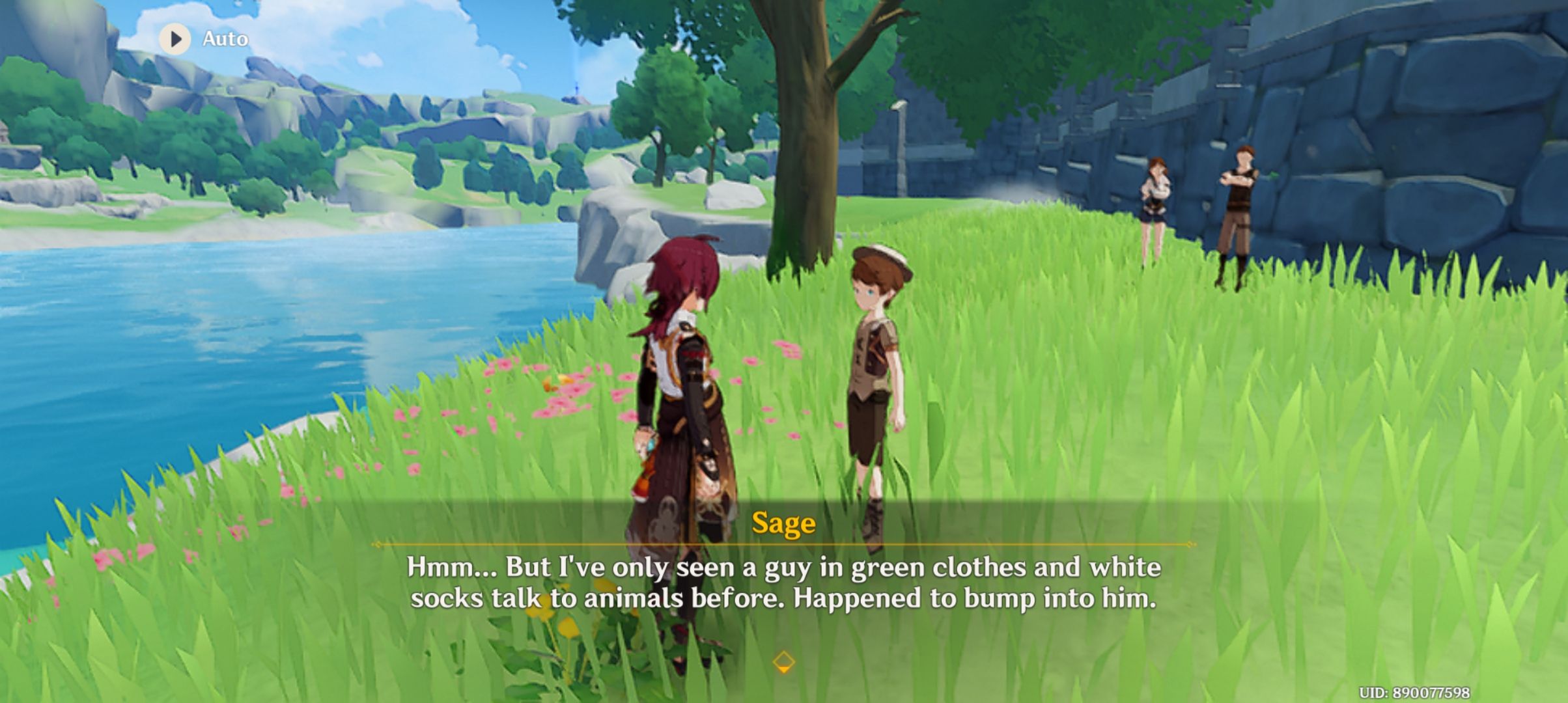 who is that guy in green clothes? Genshin Impact | HoYoLAB