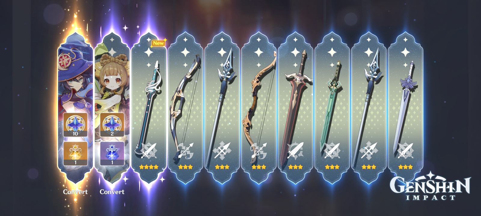 my first ten pull on the Yae miko banner Genshin Impact | HoYoLAB