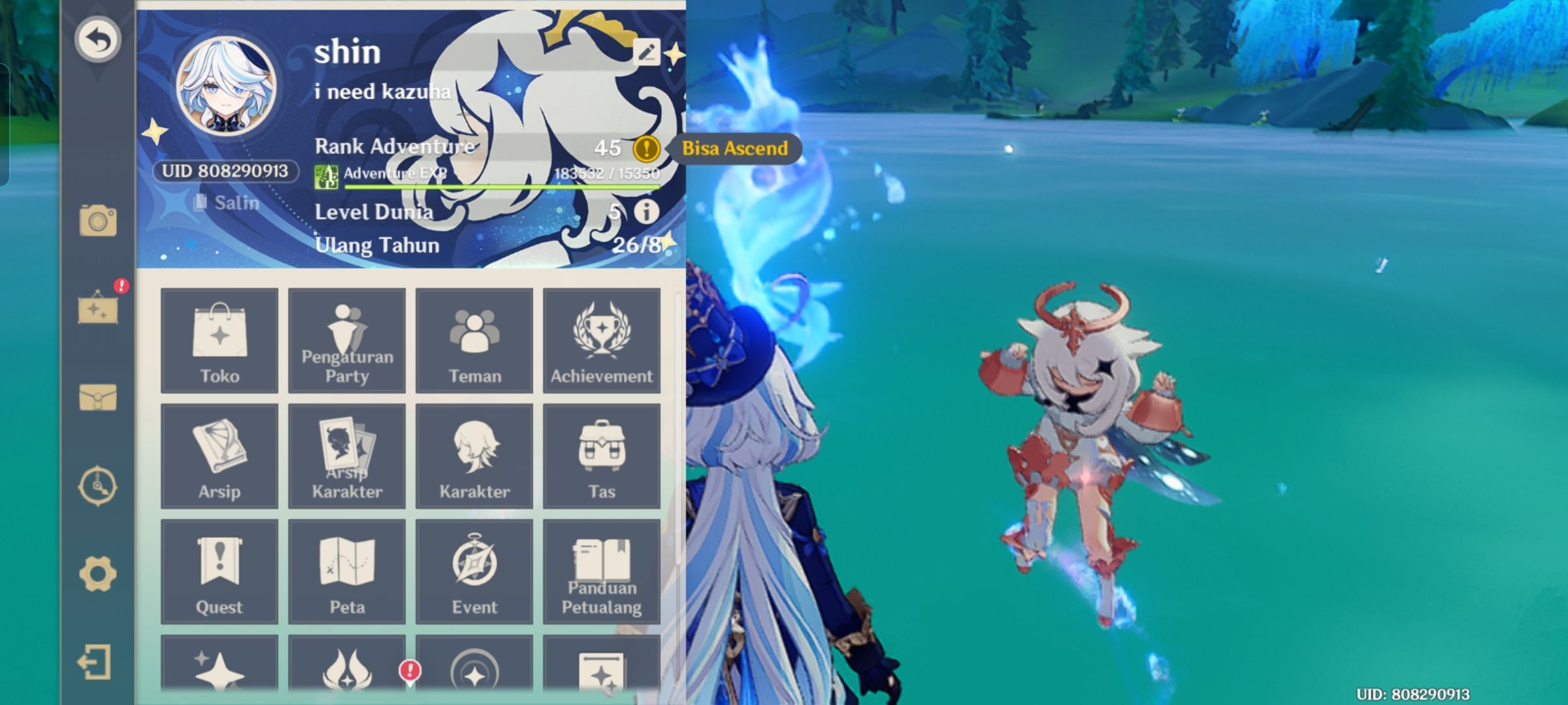 Uid genshin Genshin Impact | HoYoLAB